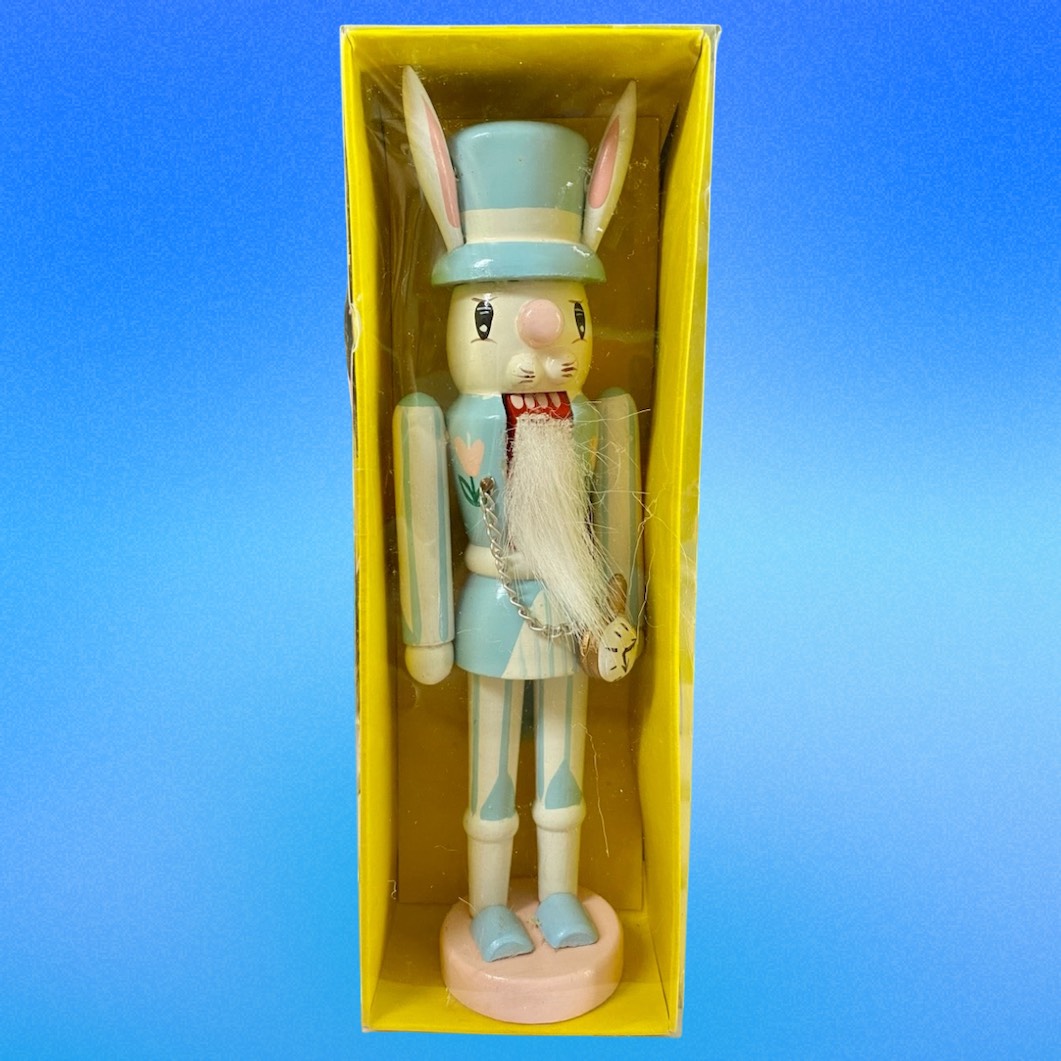 Alice In Wonderland White Rabbit Nutcracker