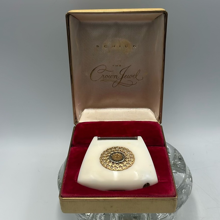 Vintage Lady Schick Crown Jewel Model 110 Electric Razor Shaver Works ...
