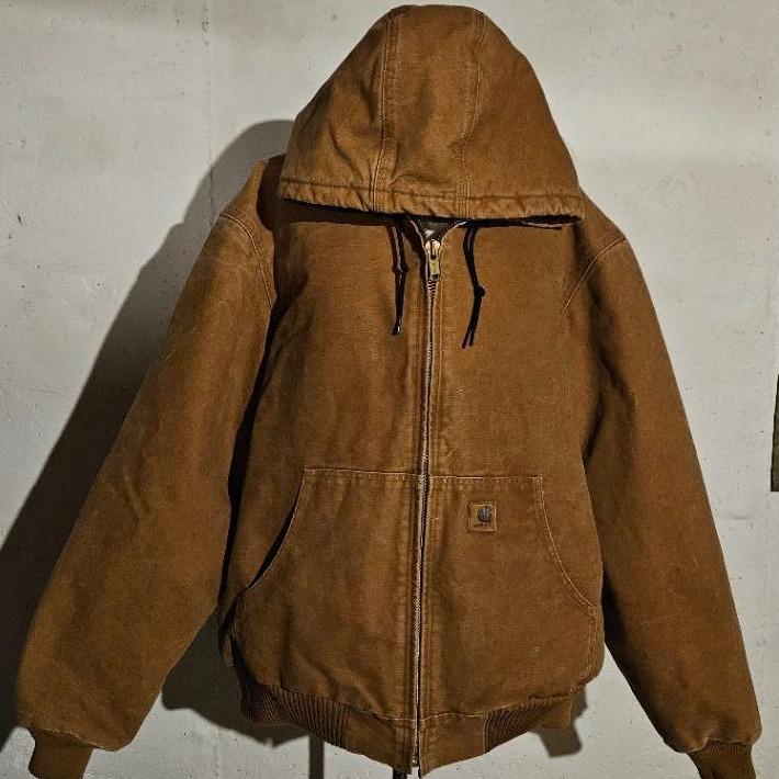 Mens Carhartt Brown Jacket XL Regular J130