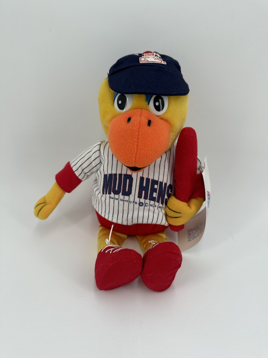 NWT Vintage 1997 Mud Hens Mascot Plush