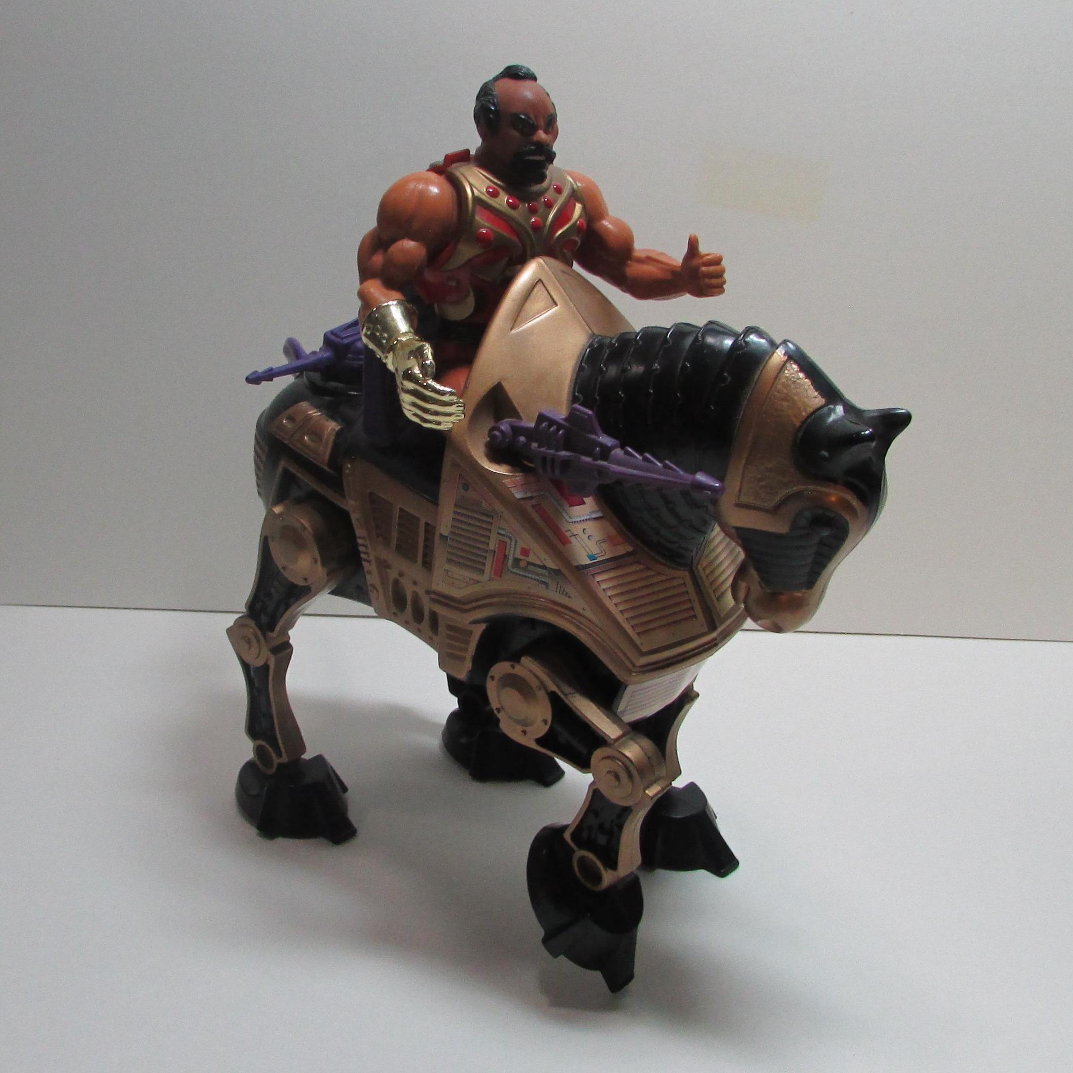 vintage MOTU Night Stalker horse and Jitsu action figure set Masters of ...