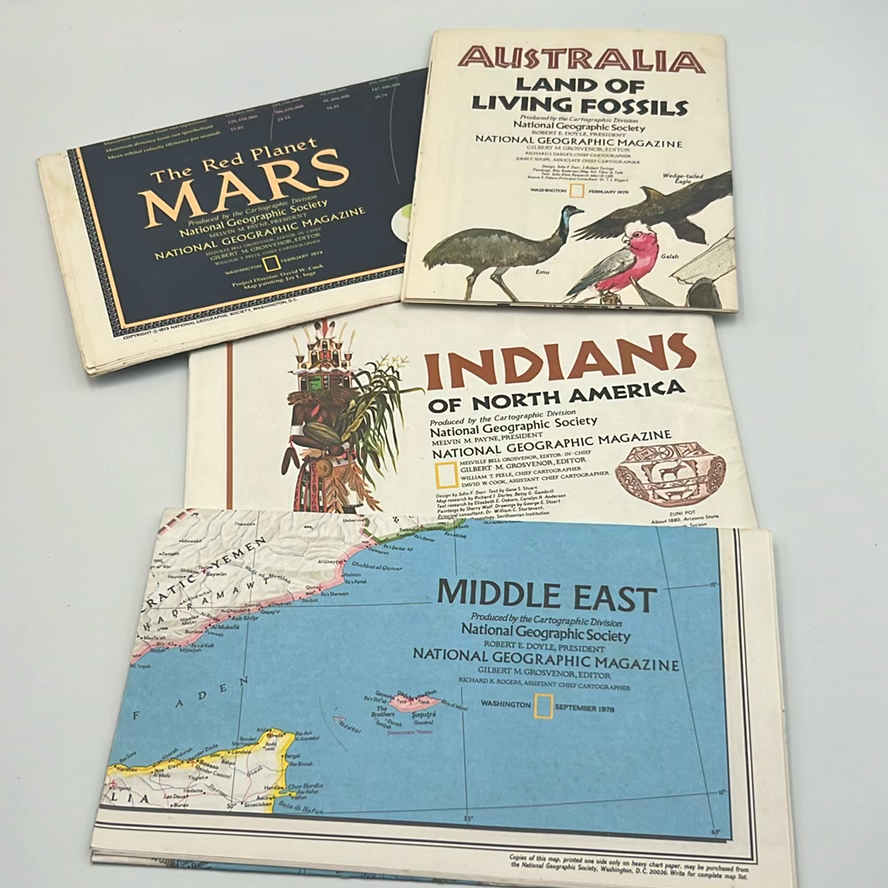 030 1970s National Geographic Wall Posters (4)