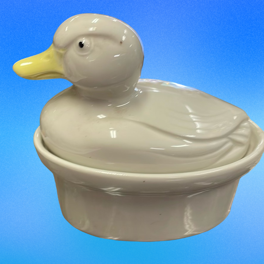 Vintage Hall Duck On Bowl