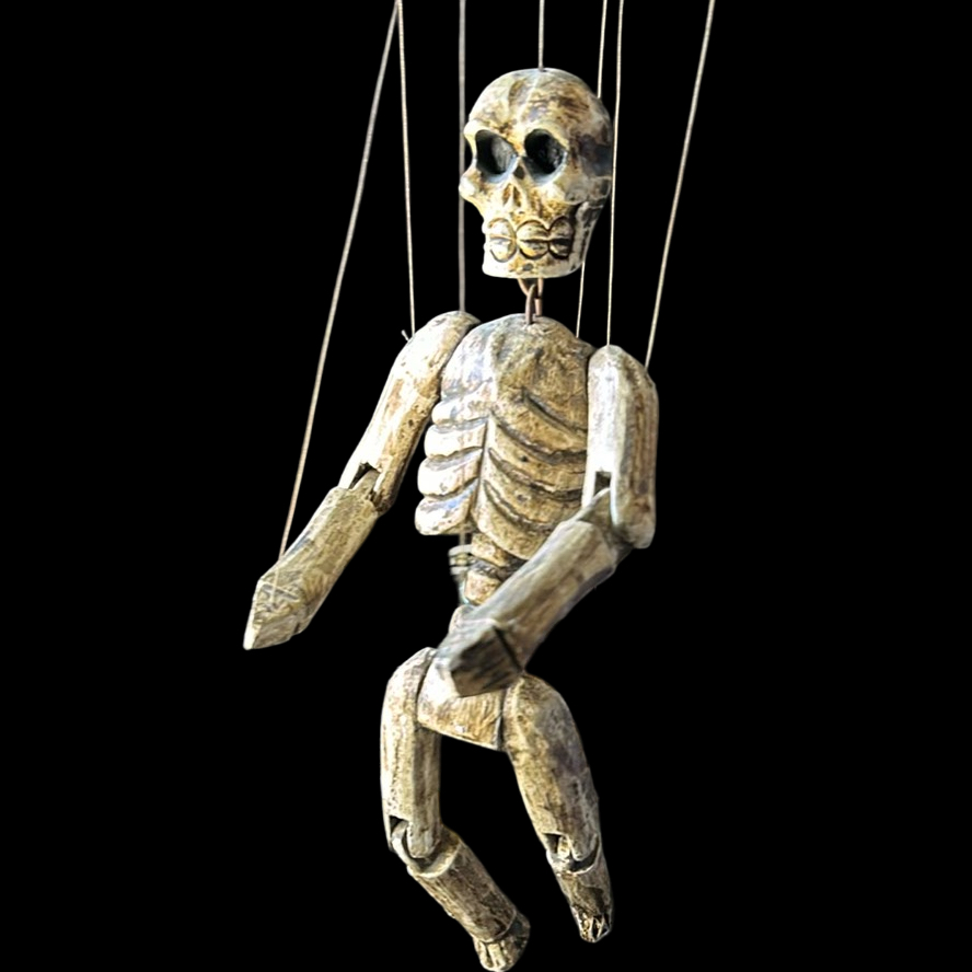 Old Skeleton Puppet