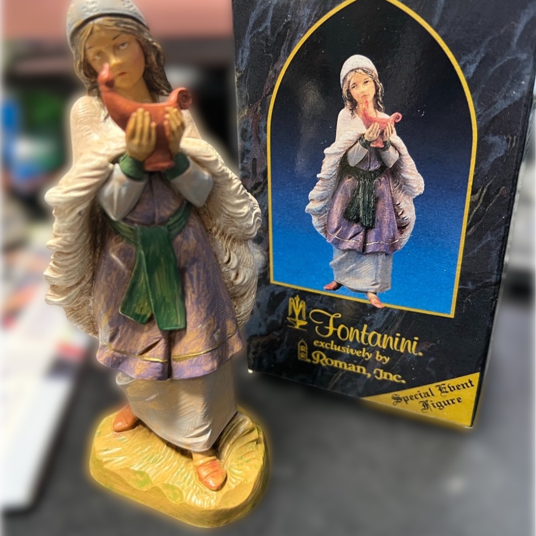 Leora- Vintage Fontanini Heirloom Collection Religious/Nativity figure ...