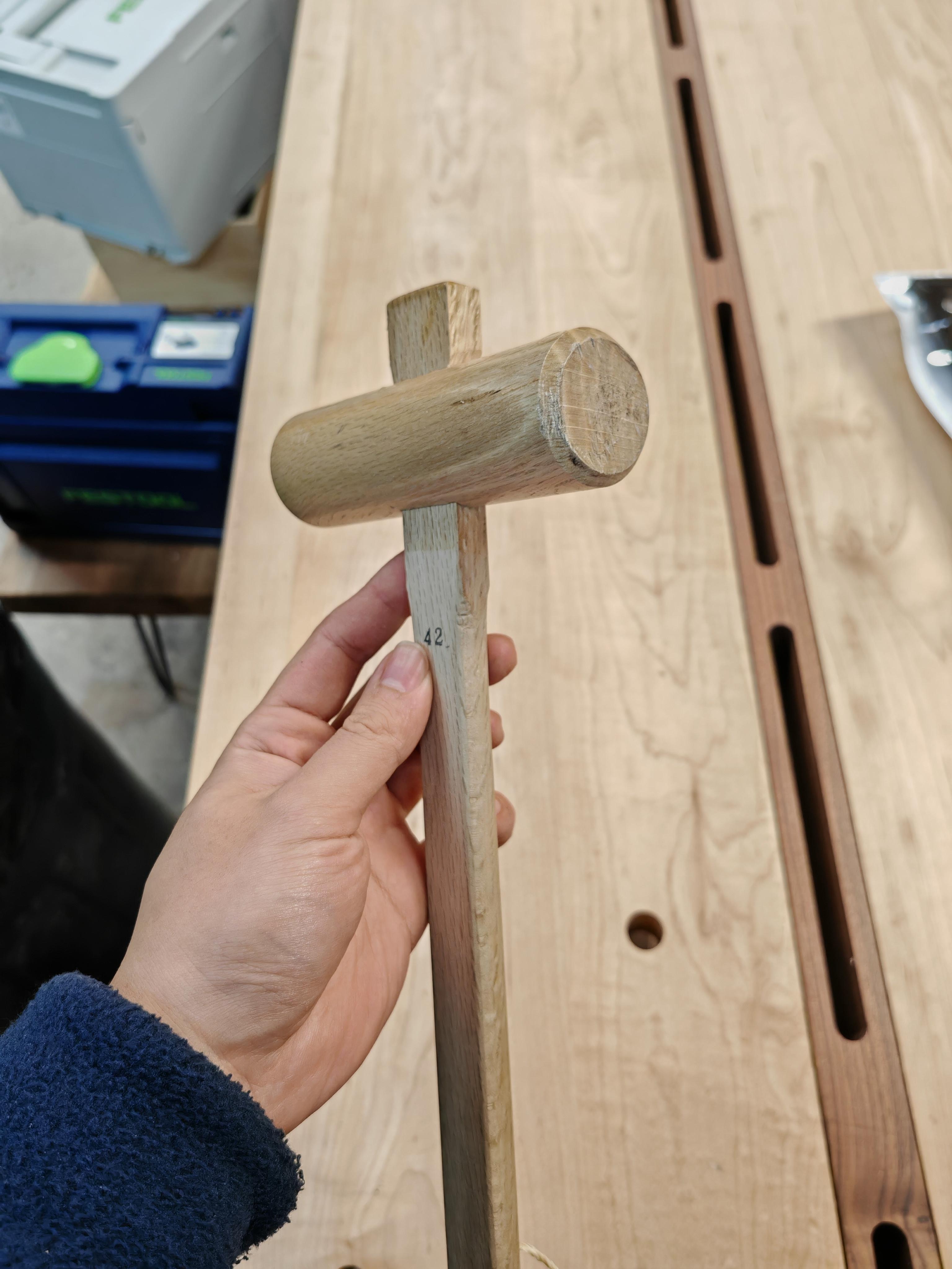 Japanese-style small mallet