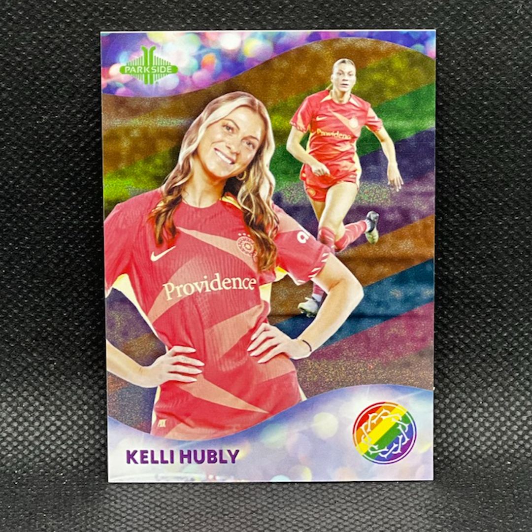 Kelli Hubly 2024 Parkside Pride Foil /29 Portland Thorns Soccer Card