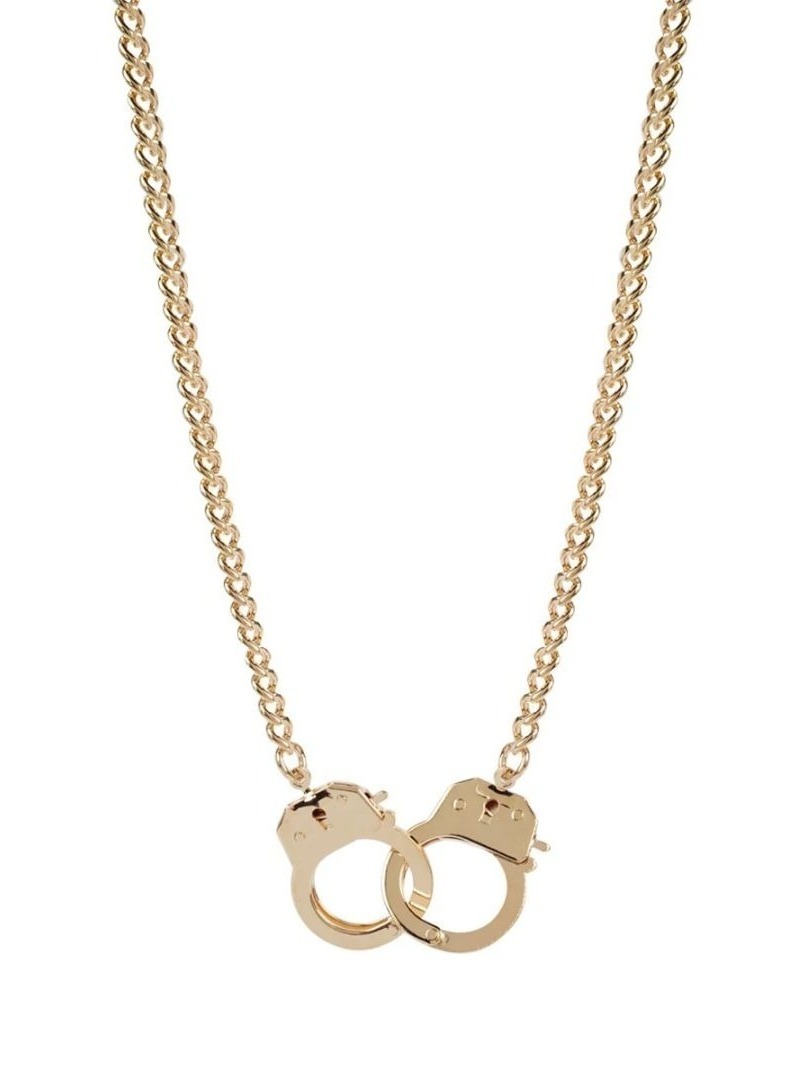NOS Handcuff Gold Plated Necklace (A3601)