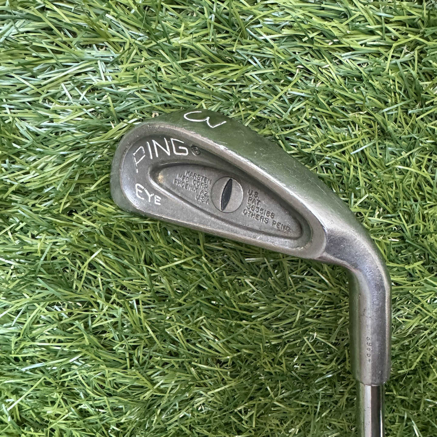 Original Ping Eye 3-Iron Vintage Karsten ZZ-Lite Steel Original Cat Eye