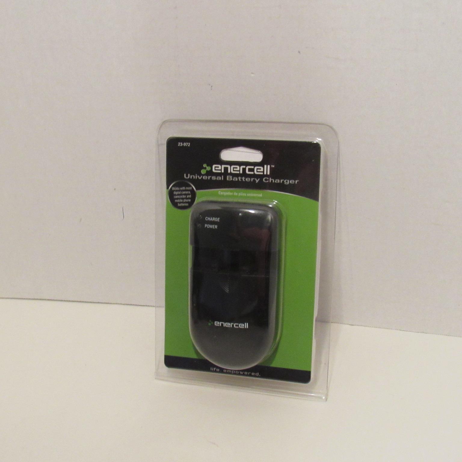 Enercell UNIVERSAL BATTERY CHARGER For Digital Camera, Camcorder ...