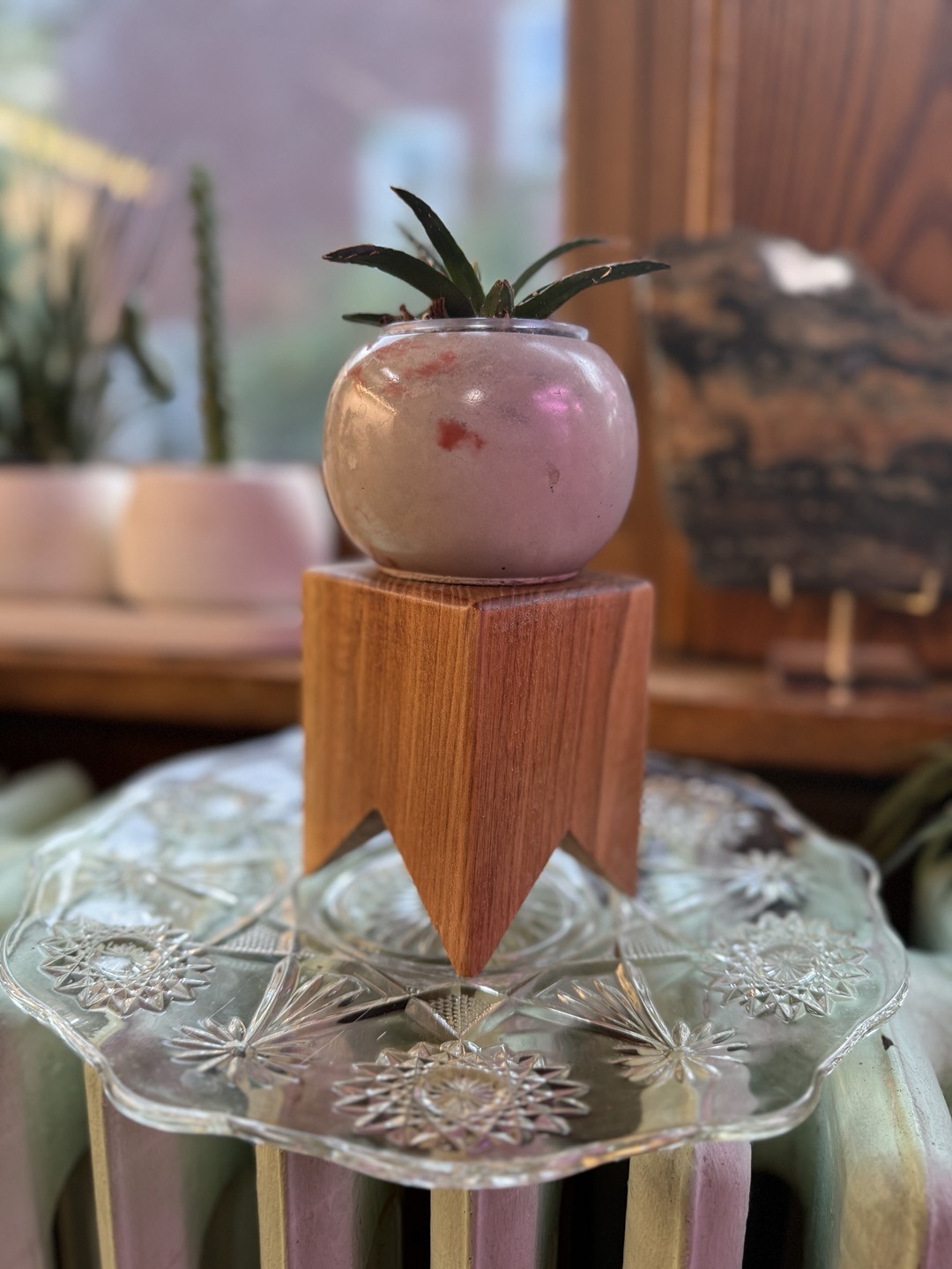 Triangle Plant Stand