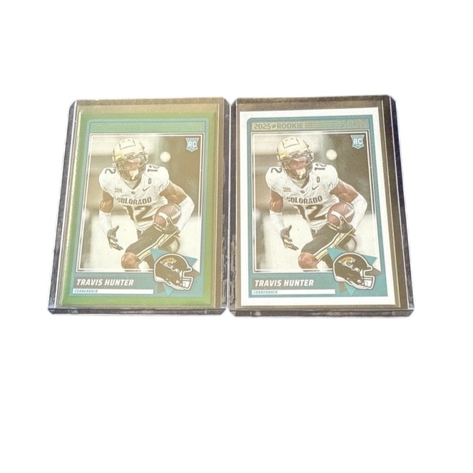 2025 Panini Score Travis Hunter Rookie Green/Base Cards! Jacksonville ...