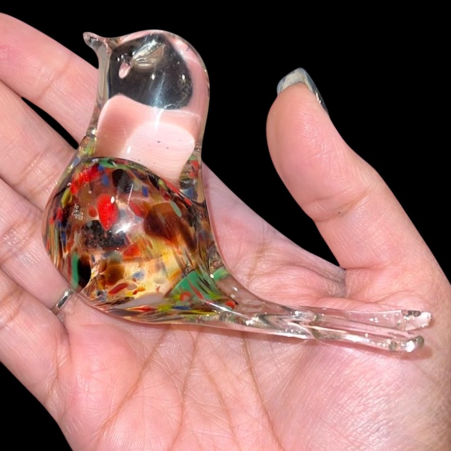 Signed Confetti Bird-read