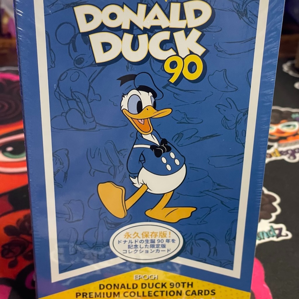 Donald Duck 90th Anniversary Premium Collection Box Break (Epoch 2024 ...