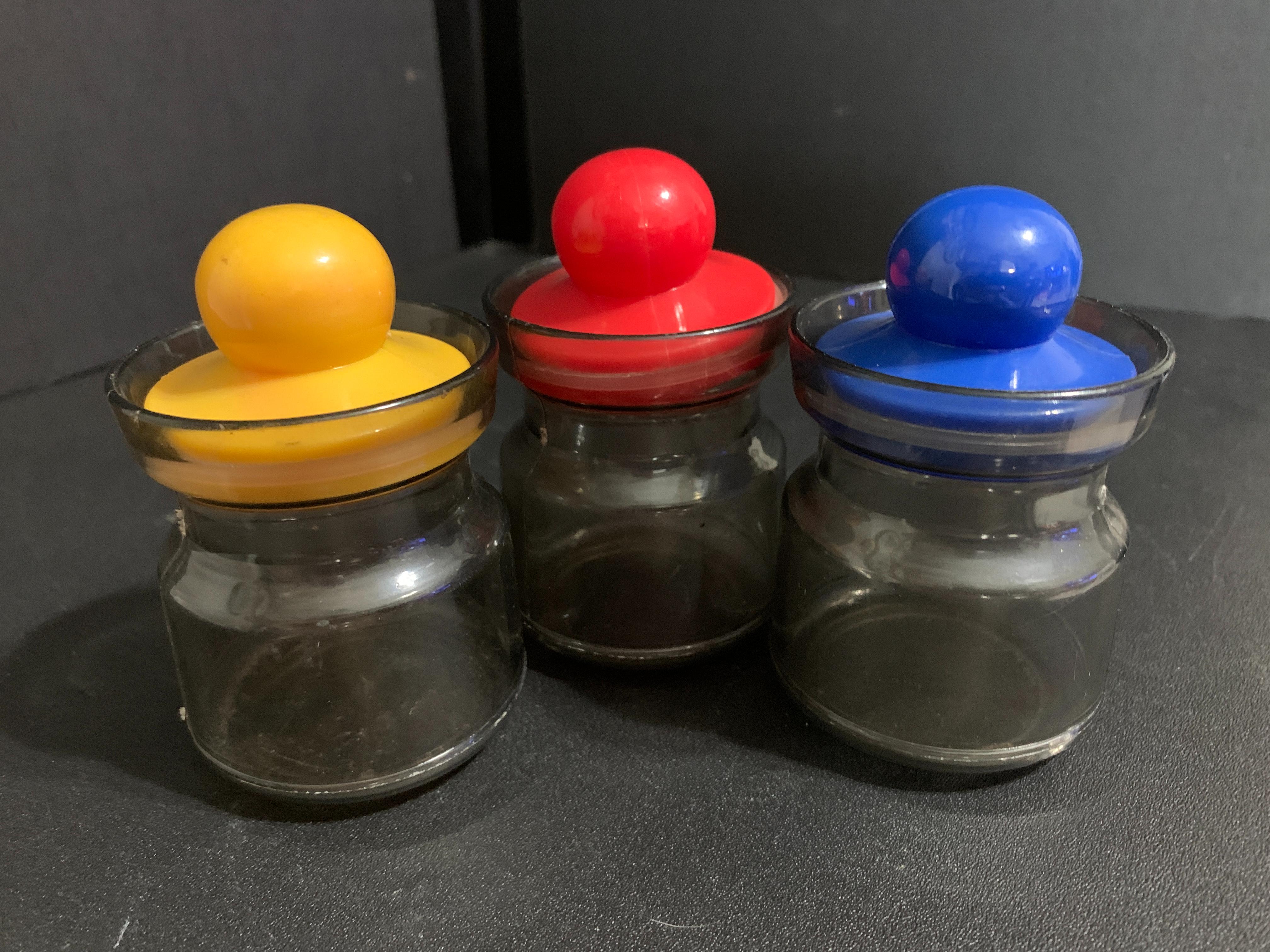 Set of Retro Containers