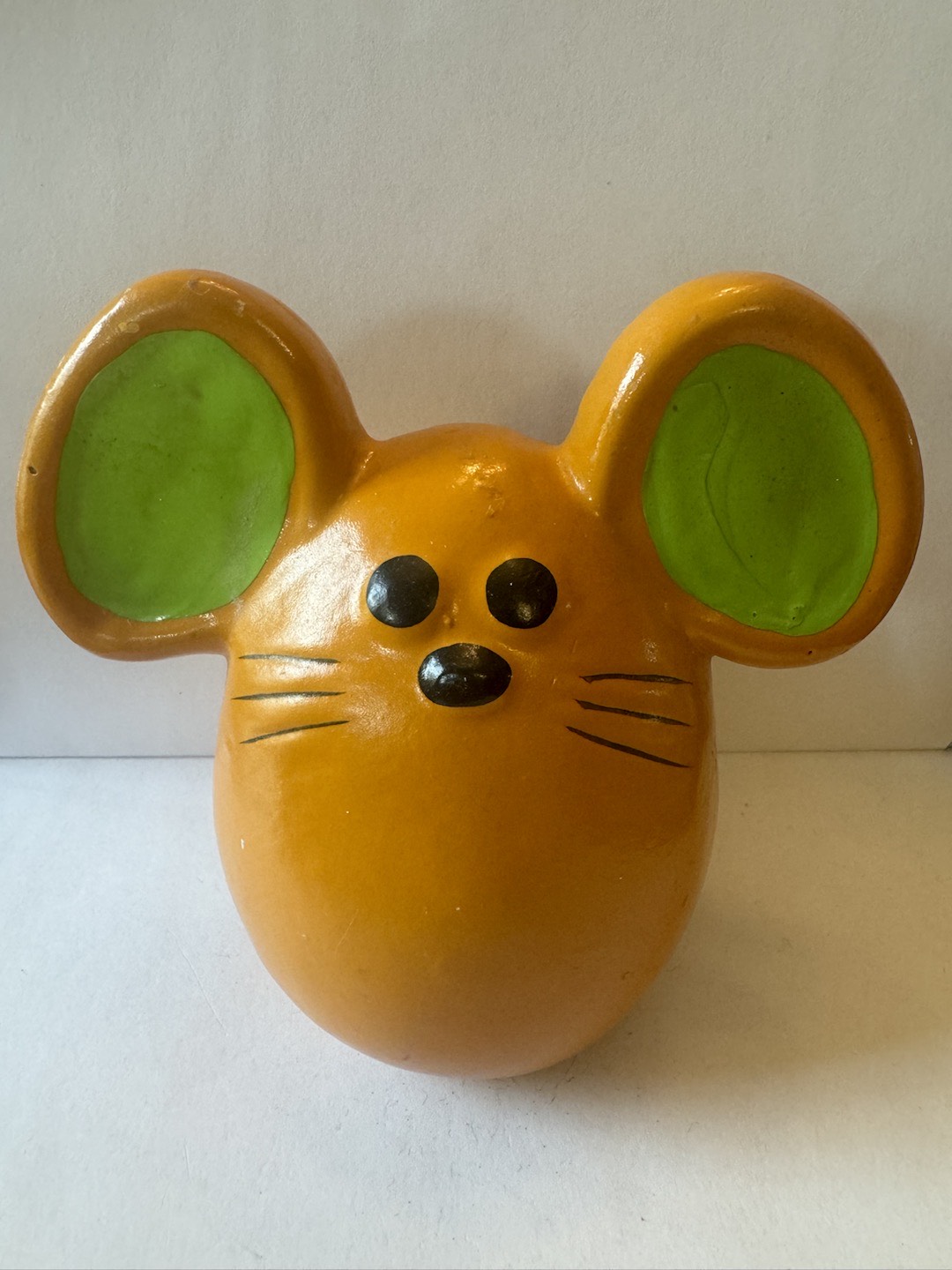 Vintage Mouse Bank With Stopper