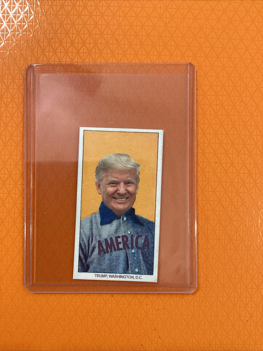 Donald Trump Mini Custom Trading Card