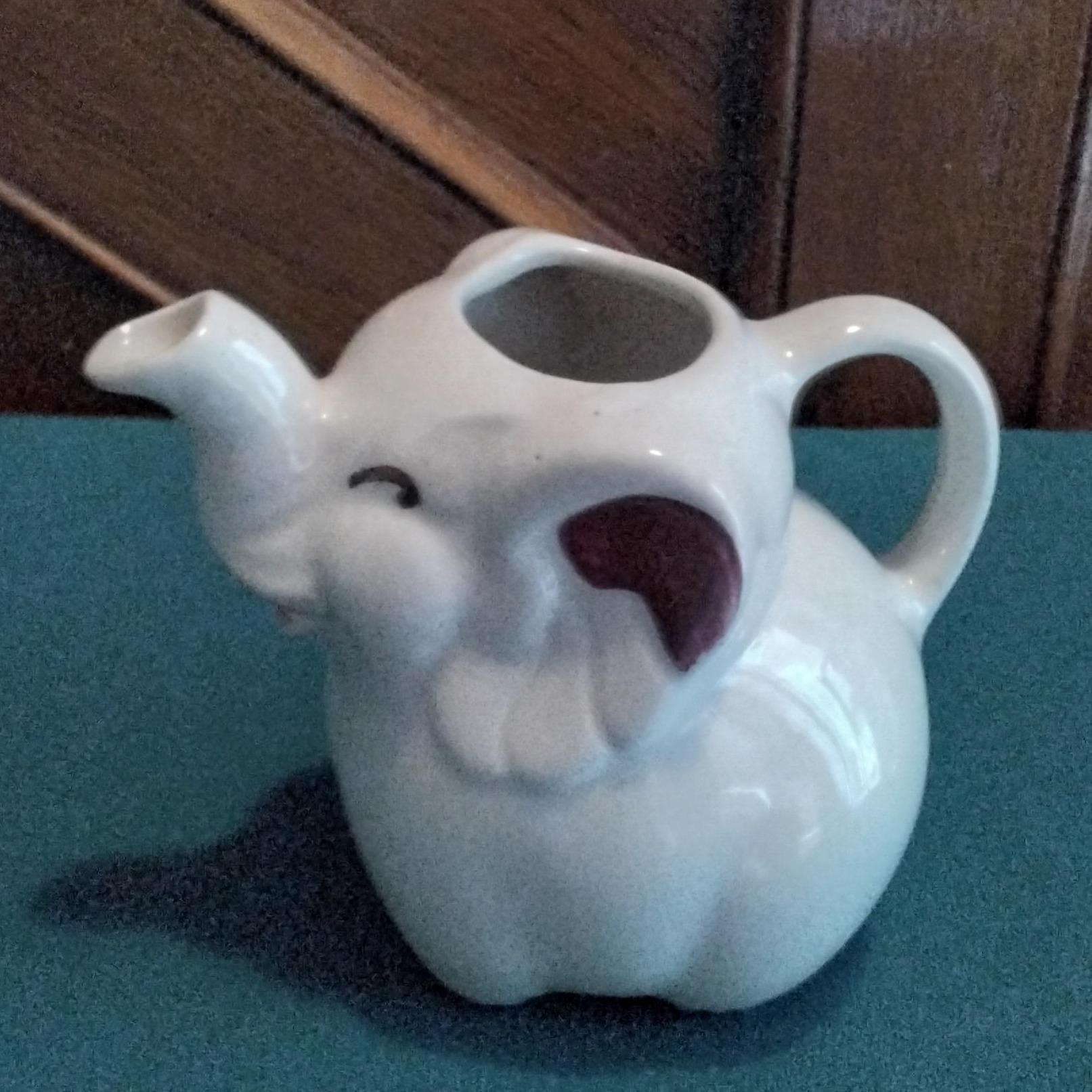 Vintage Shawnee Elephant Pitcher/Creamer/Planter Pottery
