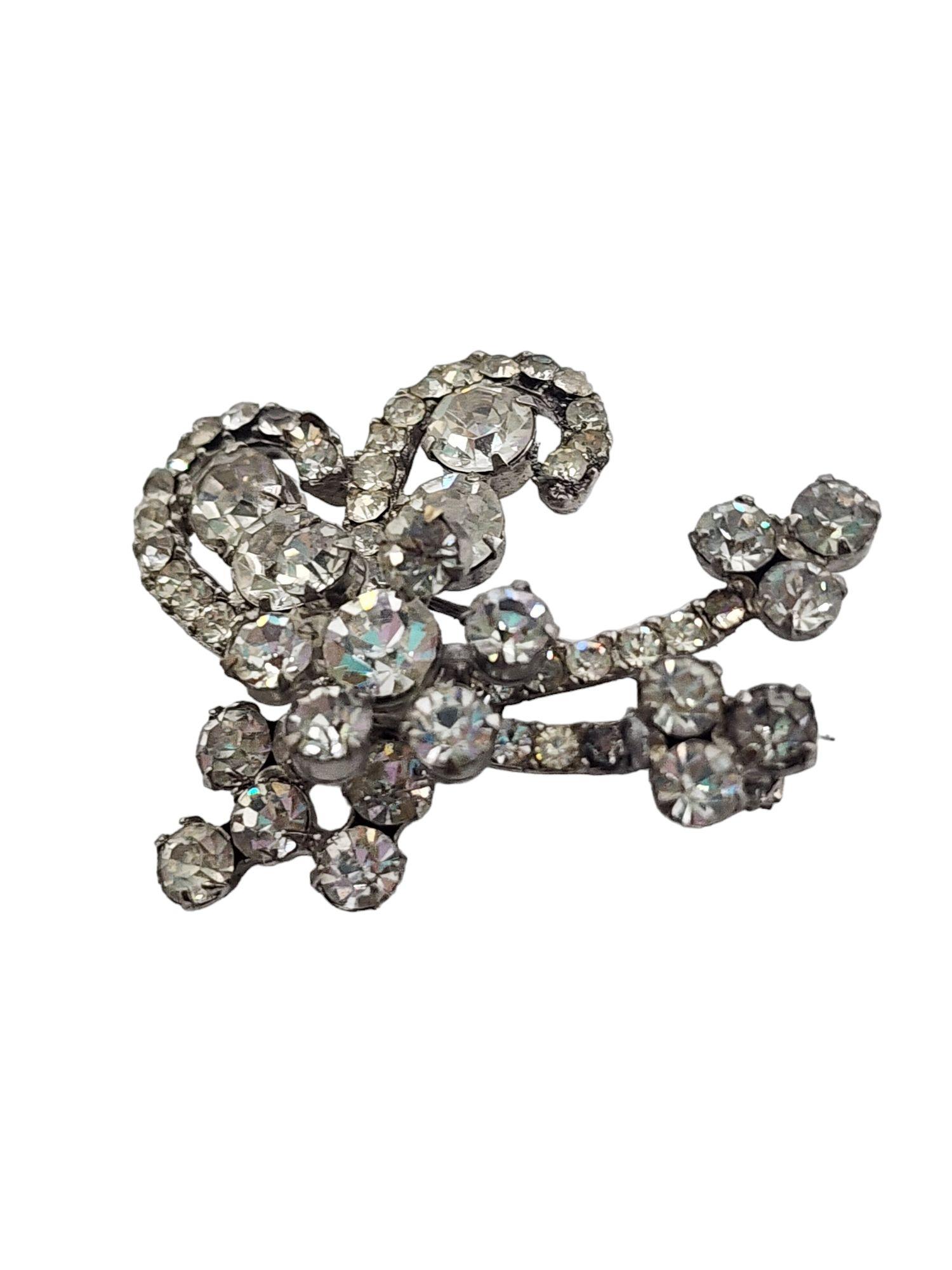 Vintage Verified Juliana Rhinestone Brooch