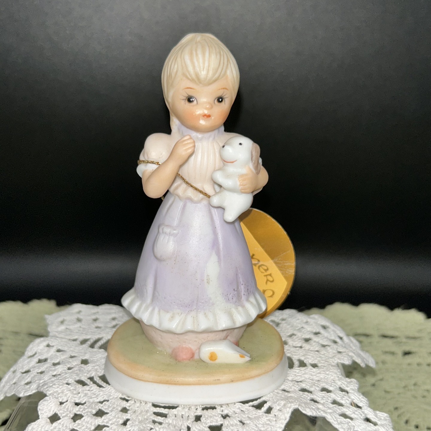 Vintage Lefton The Christopher Collection Girl Age 5?