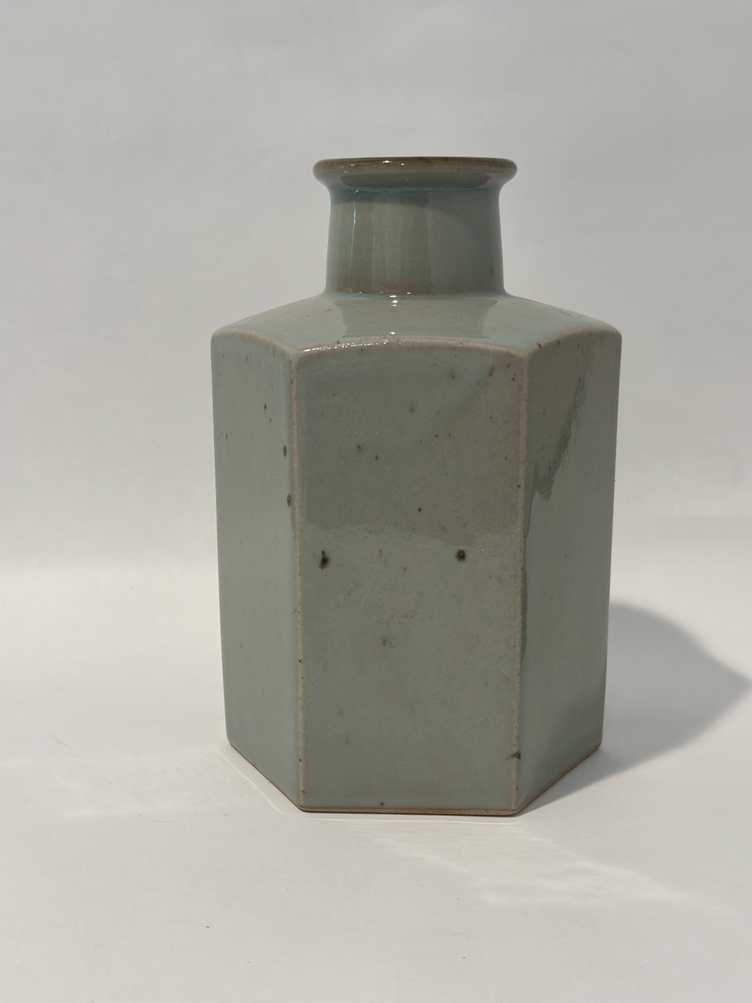 VTG Dansk Designed by Niels Refsgaard Brown Mist 7" Hexagon Ceramic ...