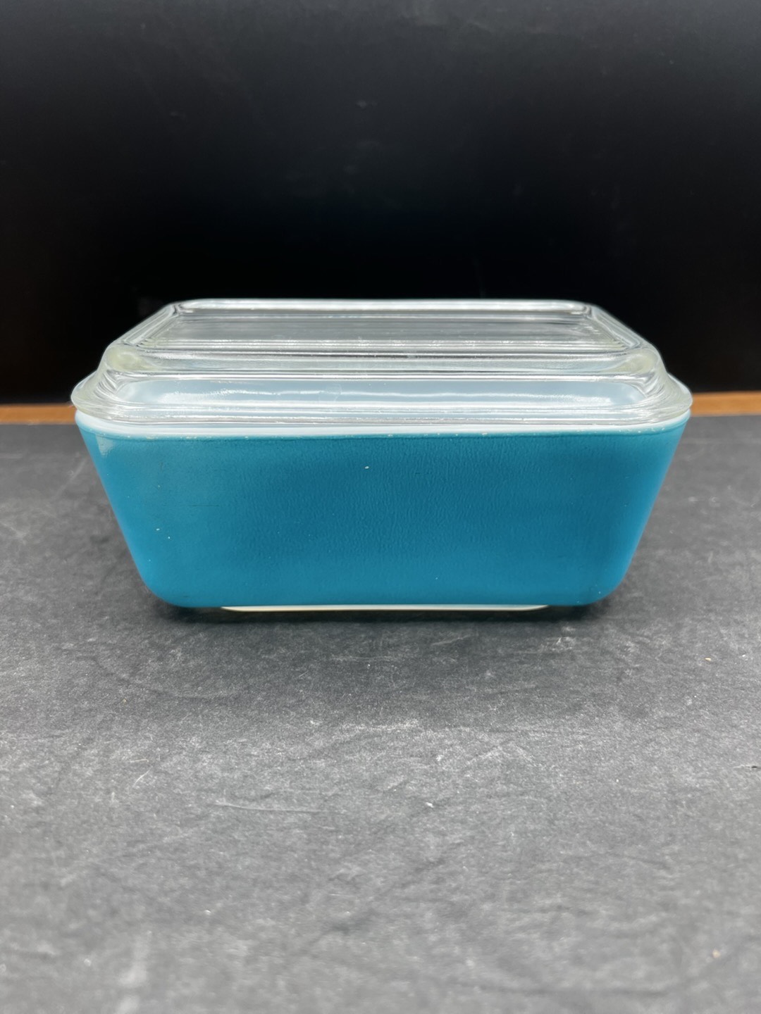 #963B Vintage 1950's Primary Blue Pyrex #0502 Refrigerator Dish and ...