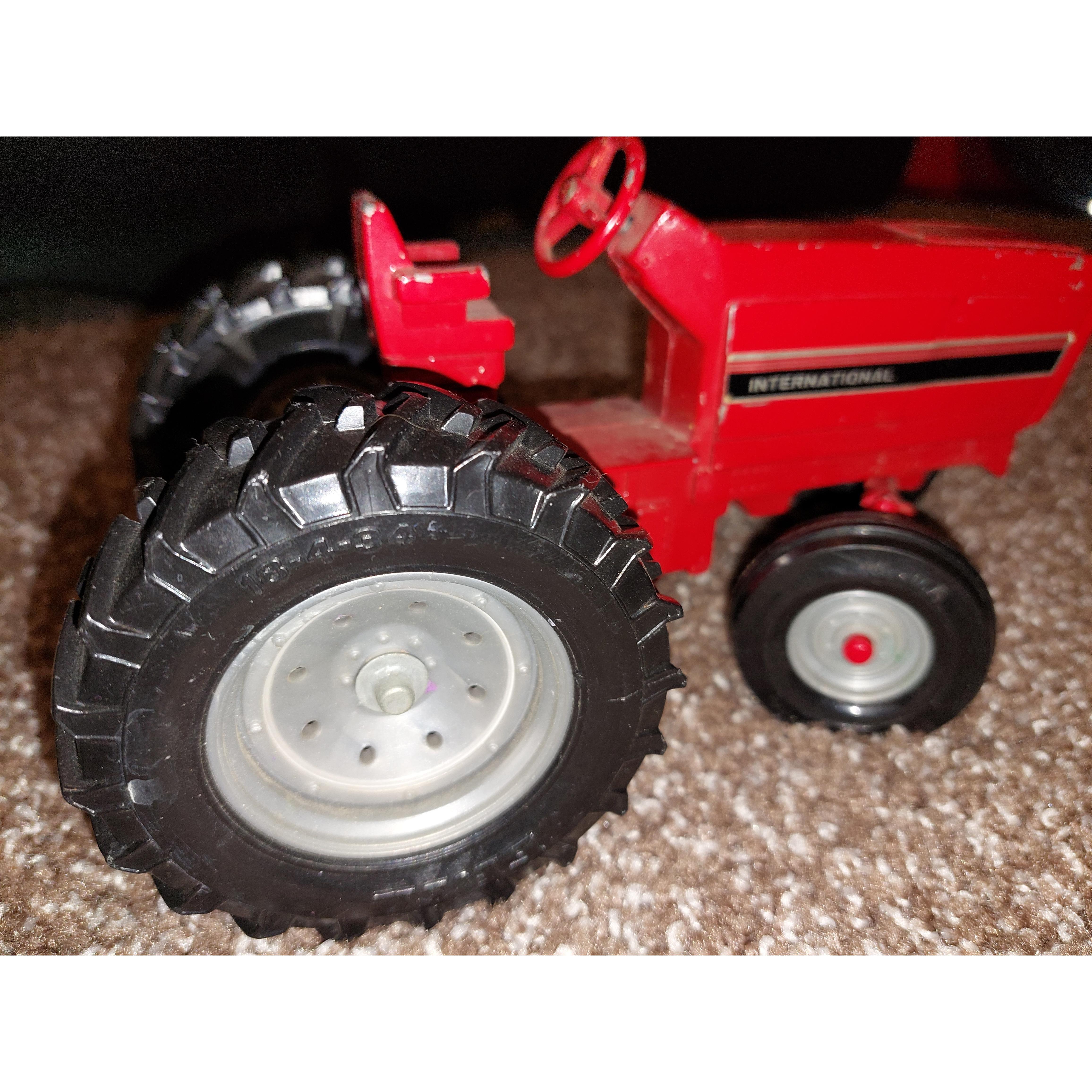 Vintage International Harvester Red Toy Tractor
