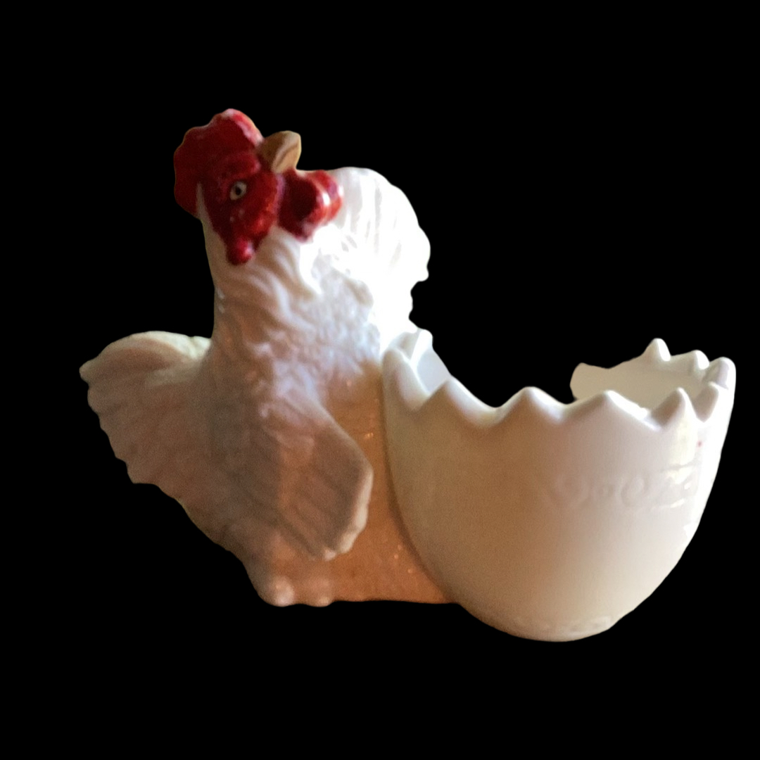 Vintage Ceramic Chicken Egg Cup
