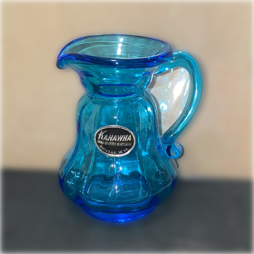 017. Kanawha Blue Mini Pitcher