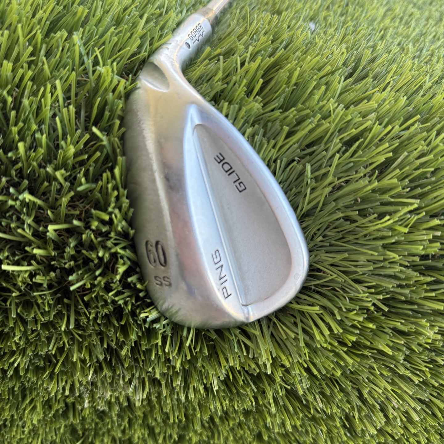 Ping Glide Black Dot Gorge RH 60 Degree Wedge With Wedge Flex Shaft And ...