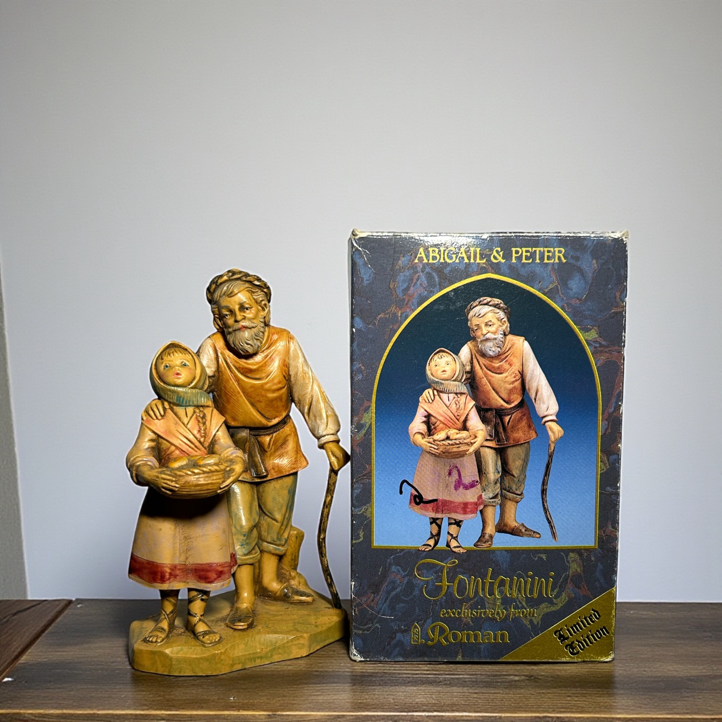 Fontanini Heirloom Nativity Collection Abigail & Peter 5" Limited ...