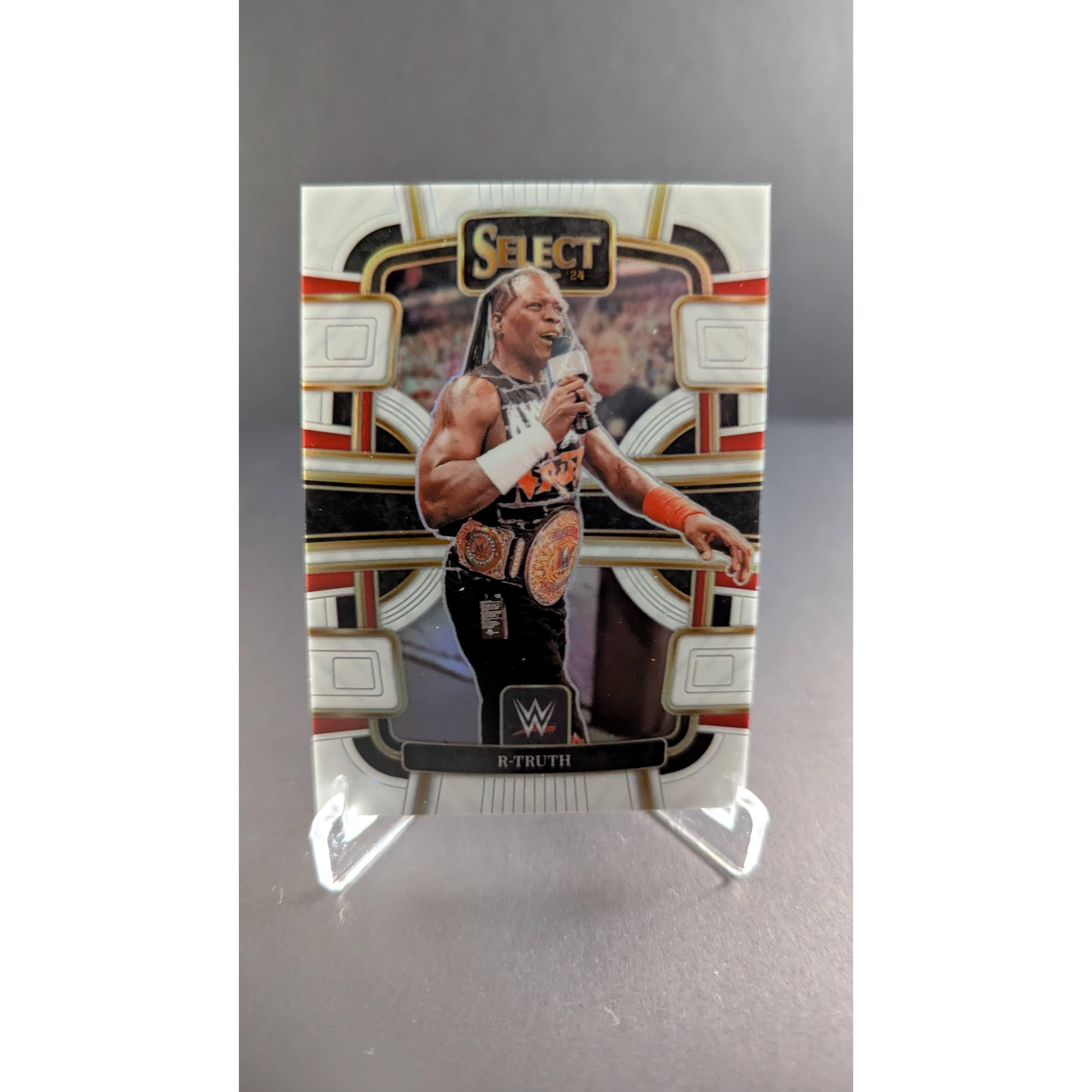 R-Truth 2024 WWE Panini Select WHITE Concourse 33/125