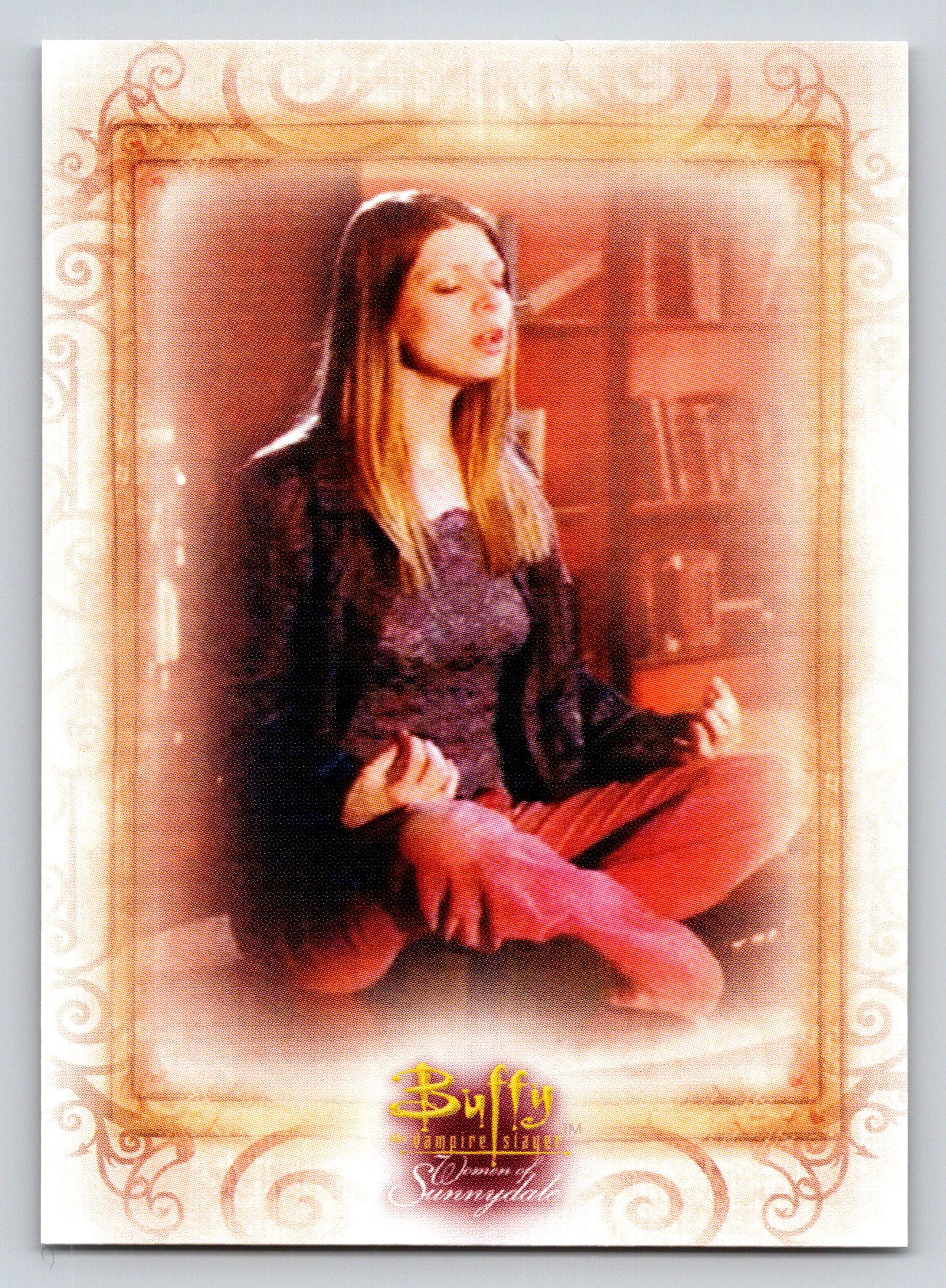 Tara Maclay Amber Benson Buffy The Vampire Slayer Women Of Sunnydale #40 Trade Card 2004 - TC 1066