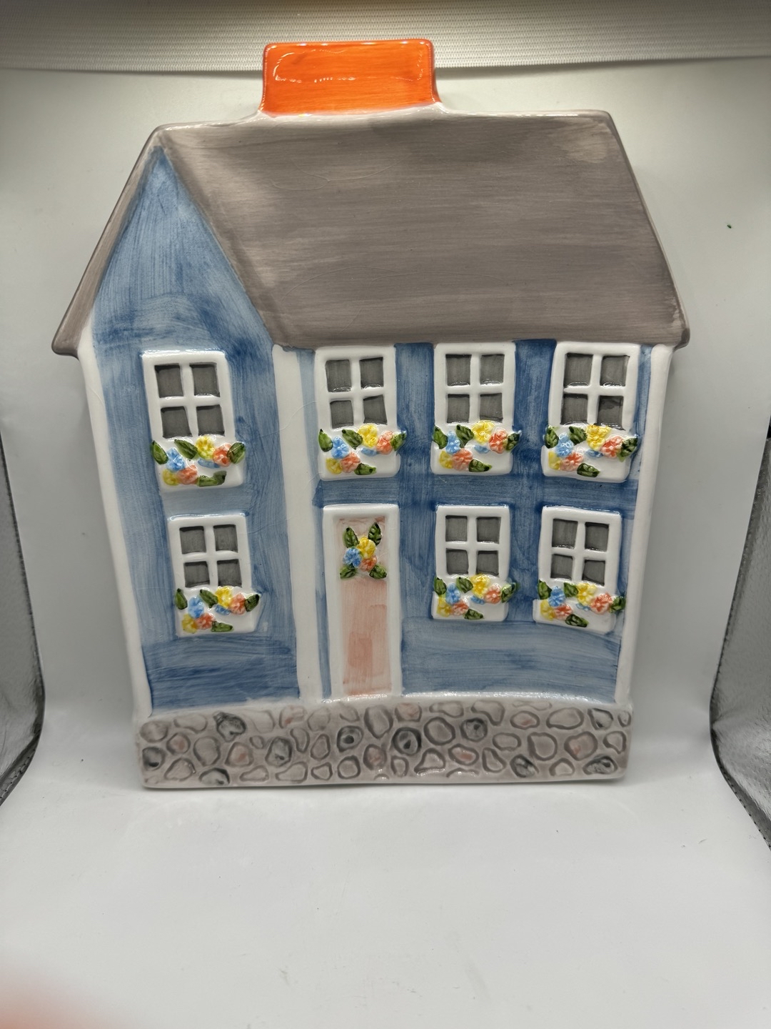 Sakura Nantucket Hand painted Cottage Plate