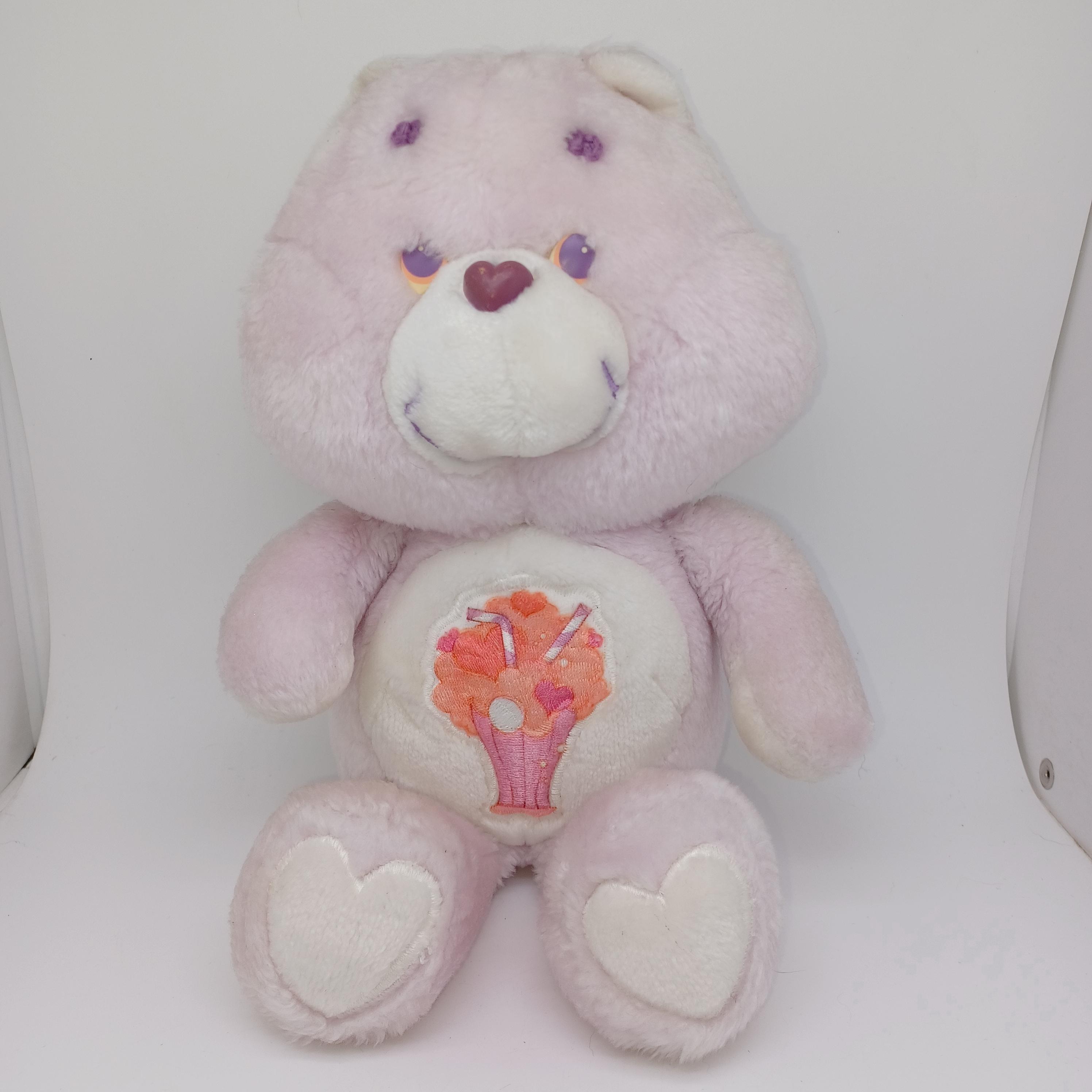Care Bears Share Bear 1985 Plush 13" Kenner Ice Cream Milkshake Sundae ...