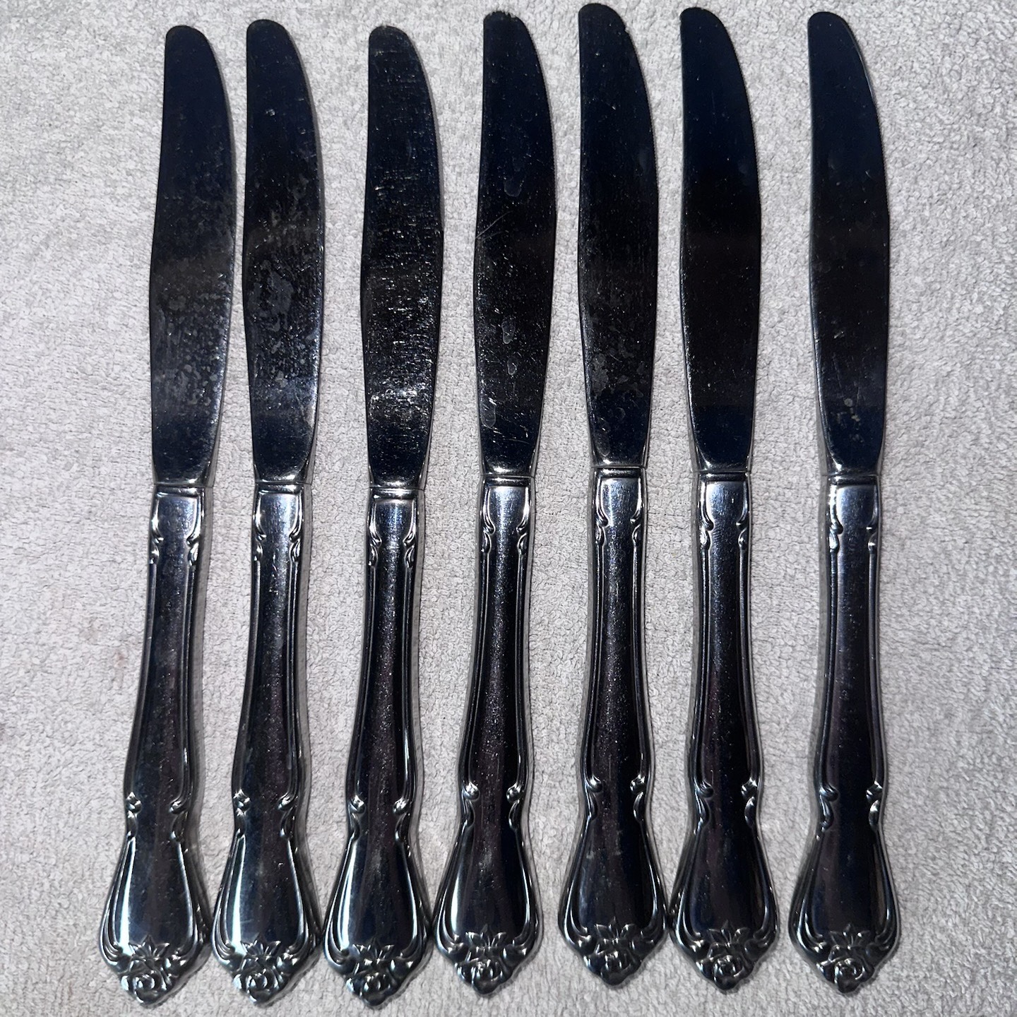 Oneida ARBOR ROSE Stainless TRUE ROSE 1881 Rogers Ltd Silverware ...