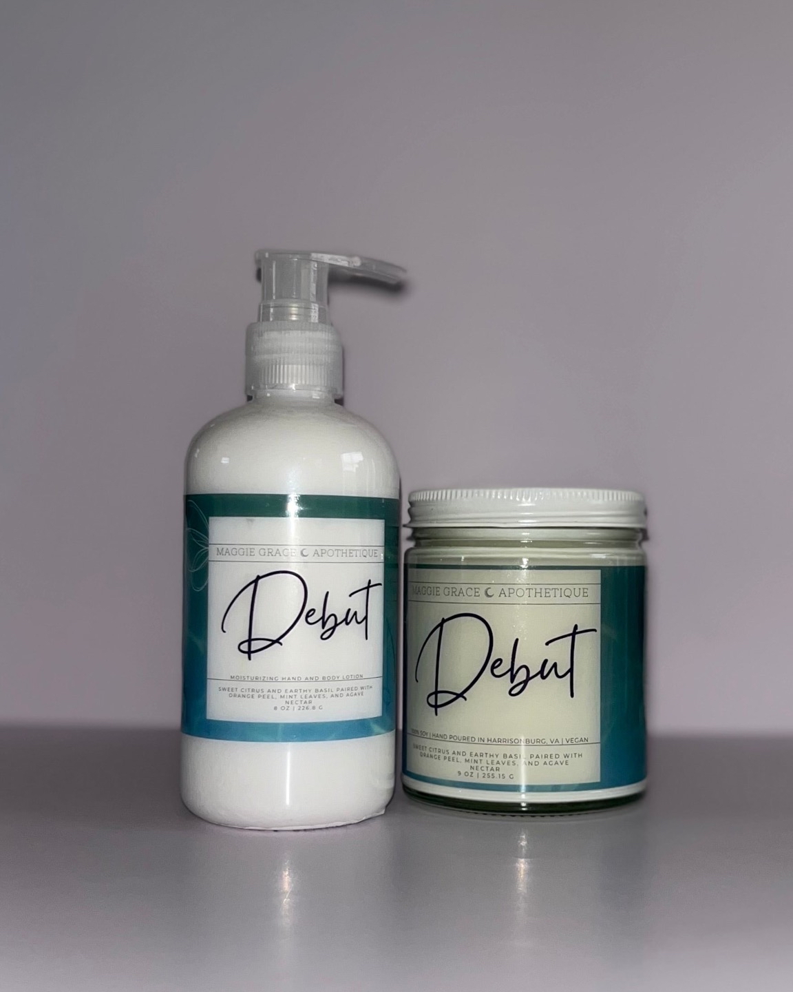Debut Candle/Lotion