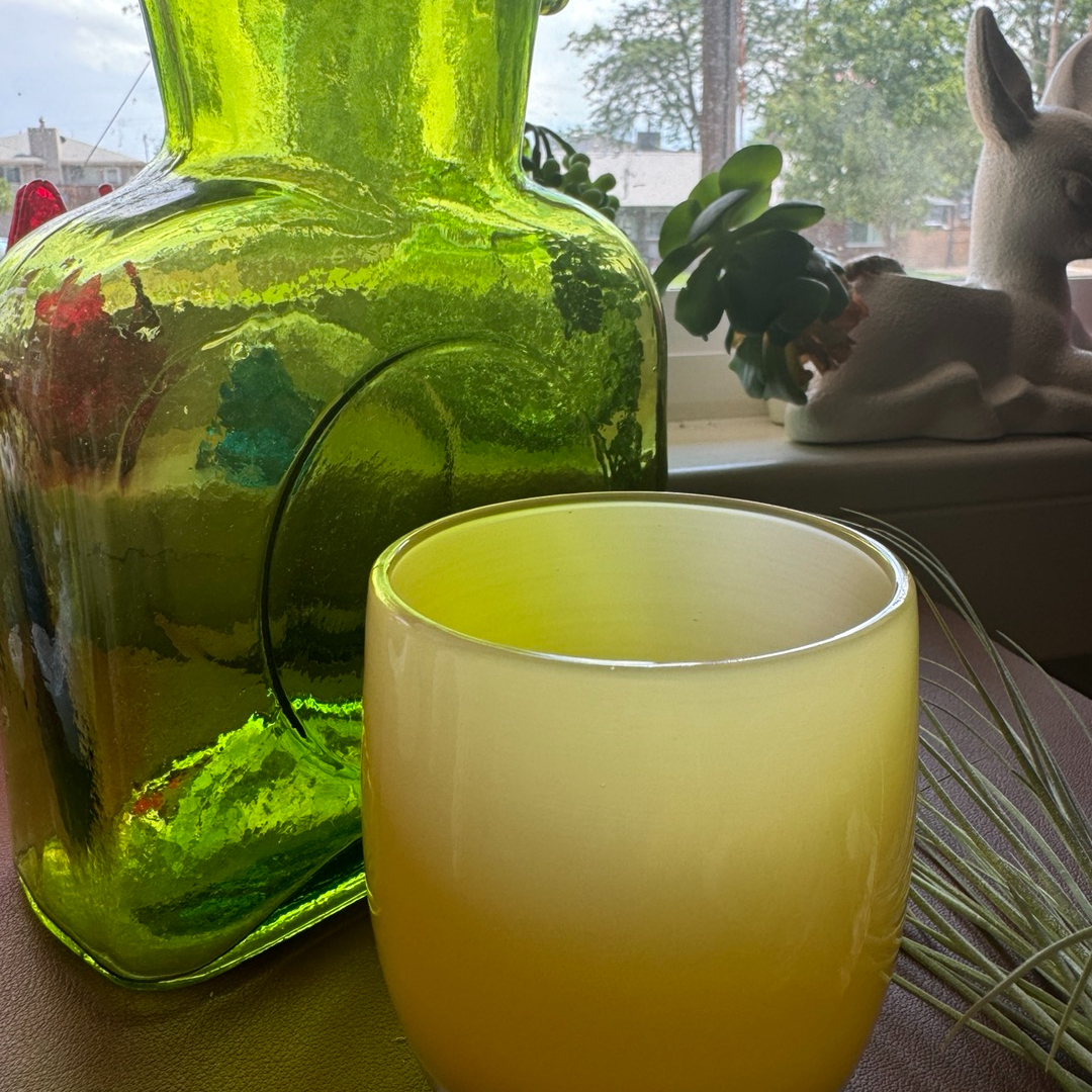 'Comfort' Glassybaby with Triskelion etching. Bring comfort and a ...