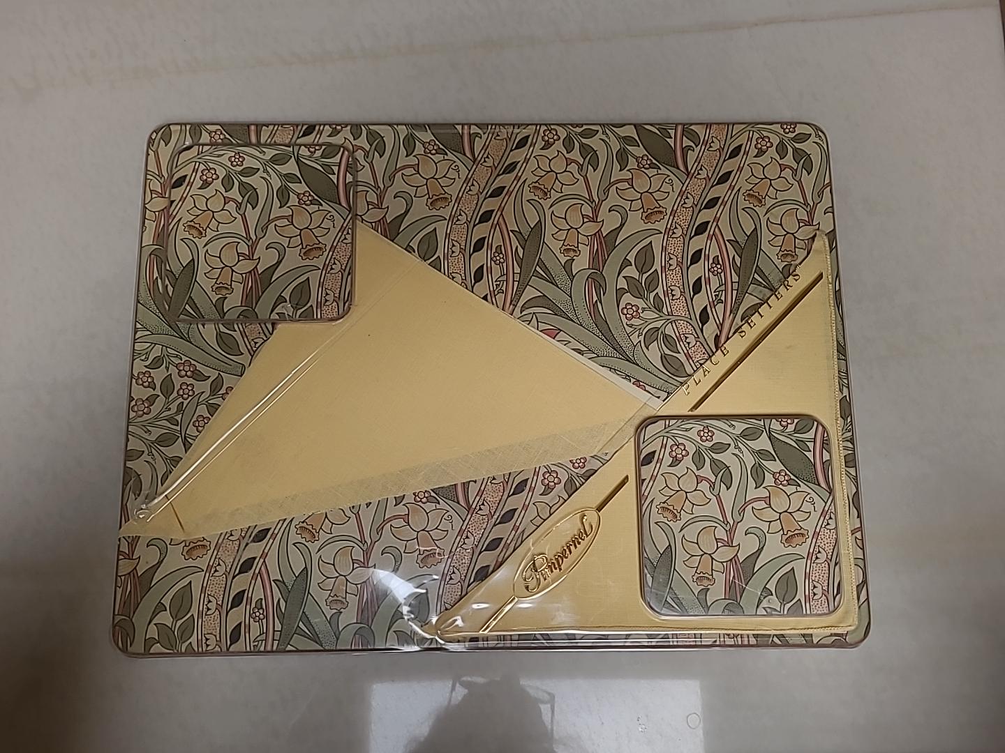 Vintage Retro New Pimpernel Place Setters Floral and Leaf Pattern IOP ...