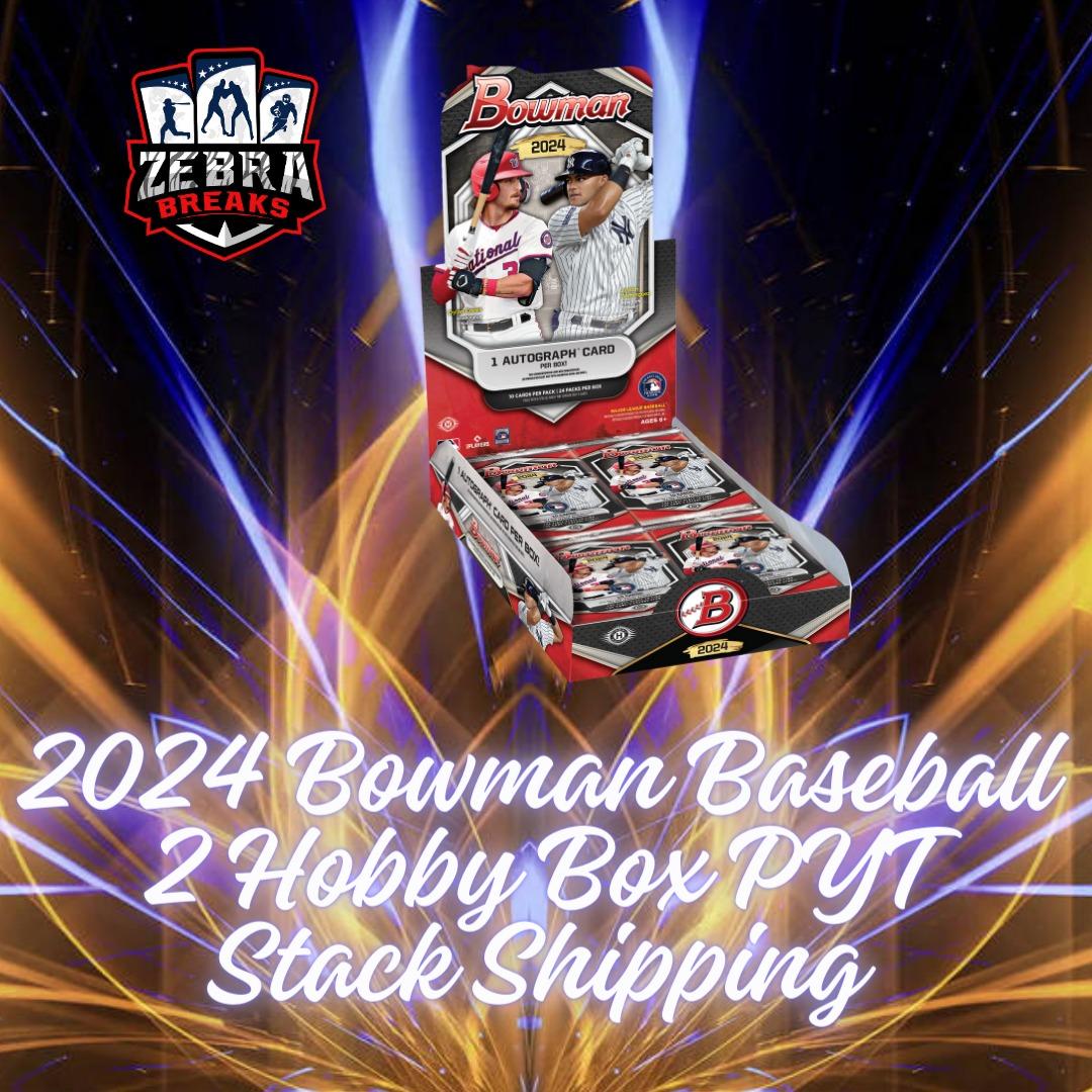 ZB 24190: 2024 Bowman 2 Hobby Stack PYT