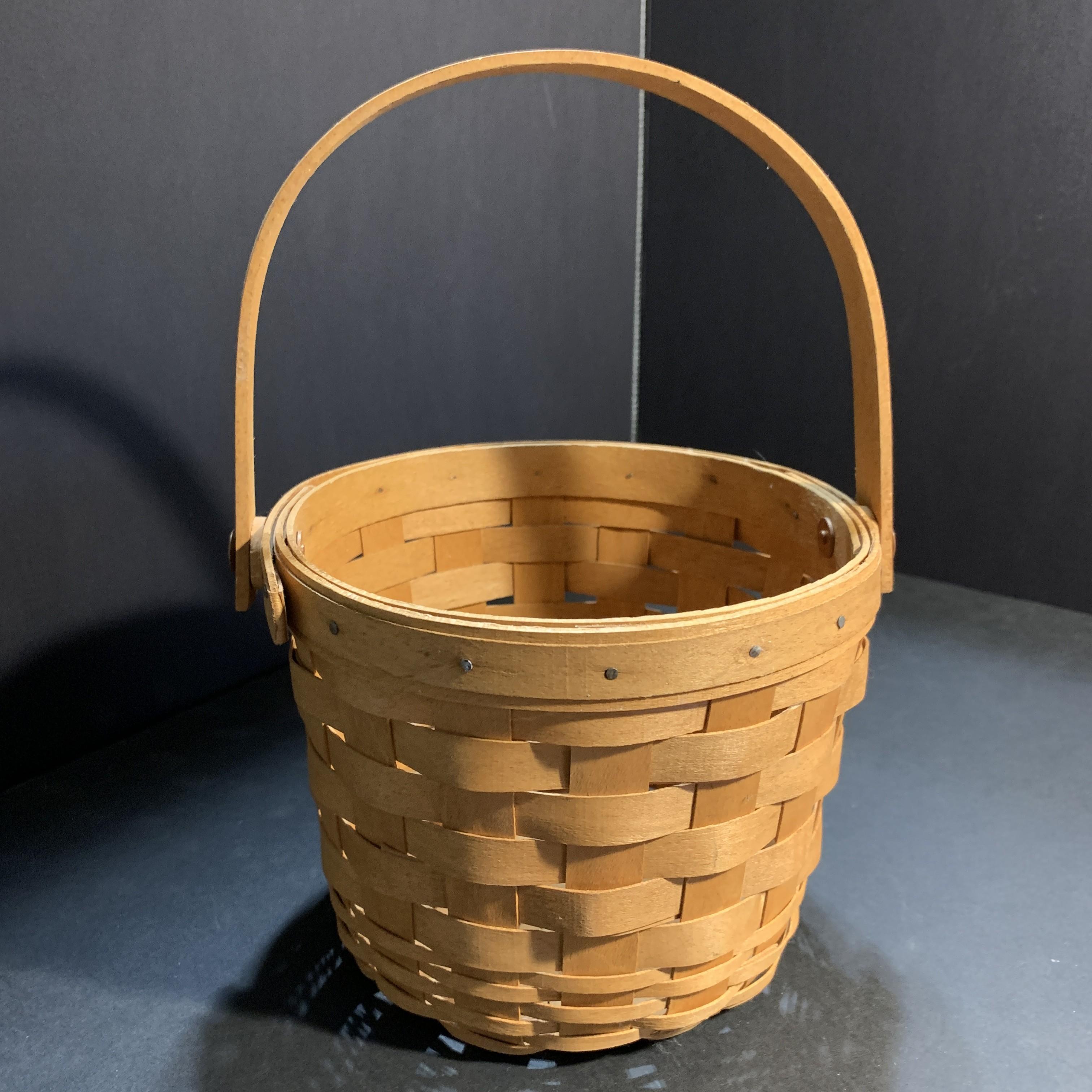 Round Longaberger Basket