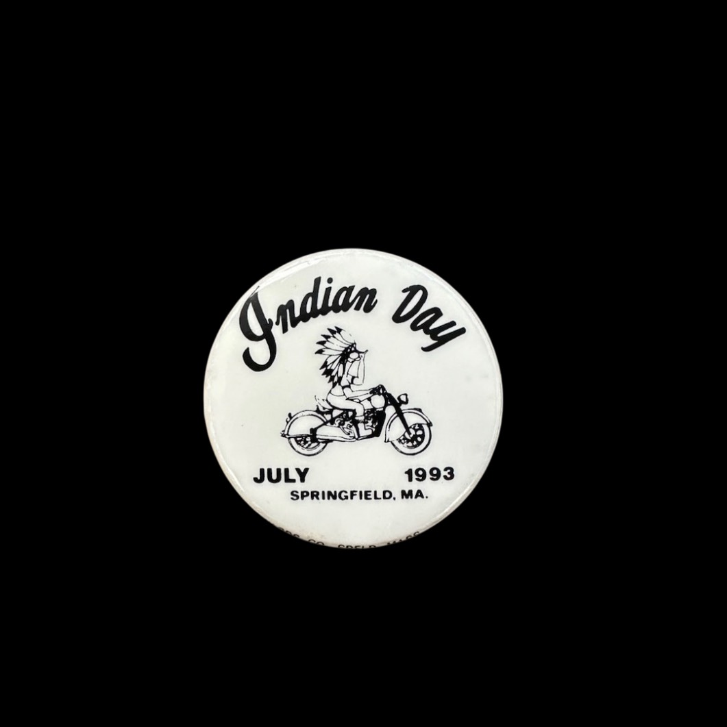 Indian Motorcycle Pin, Indian Day, July 1993