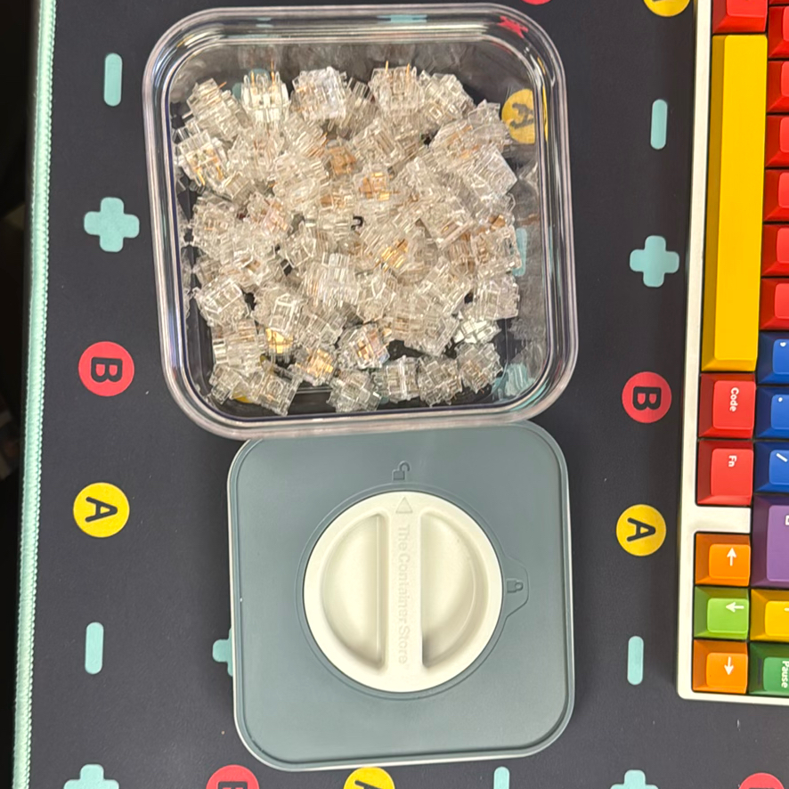 87 Wuque Studios WS Quartz Linear Clear Switches