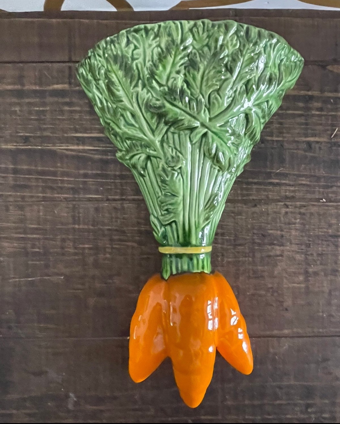 Carrot wallpocket Andrea West for sigma the tastesetter