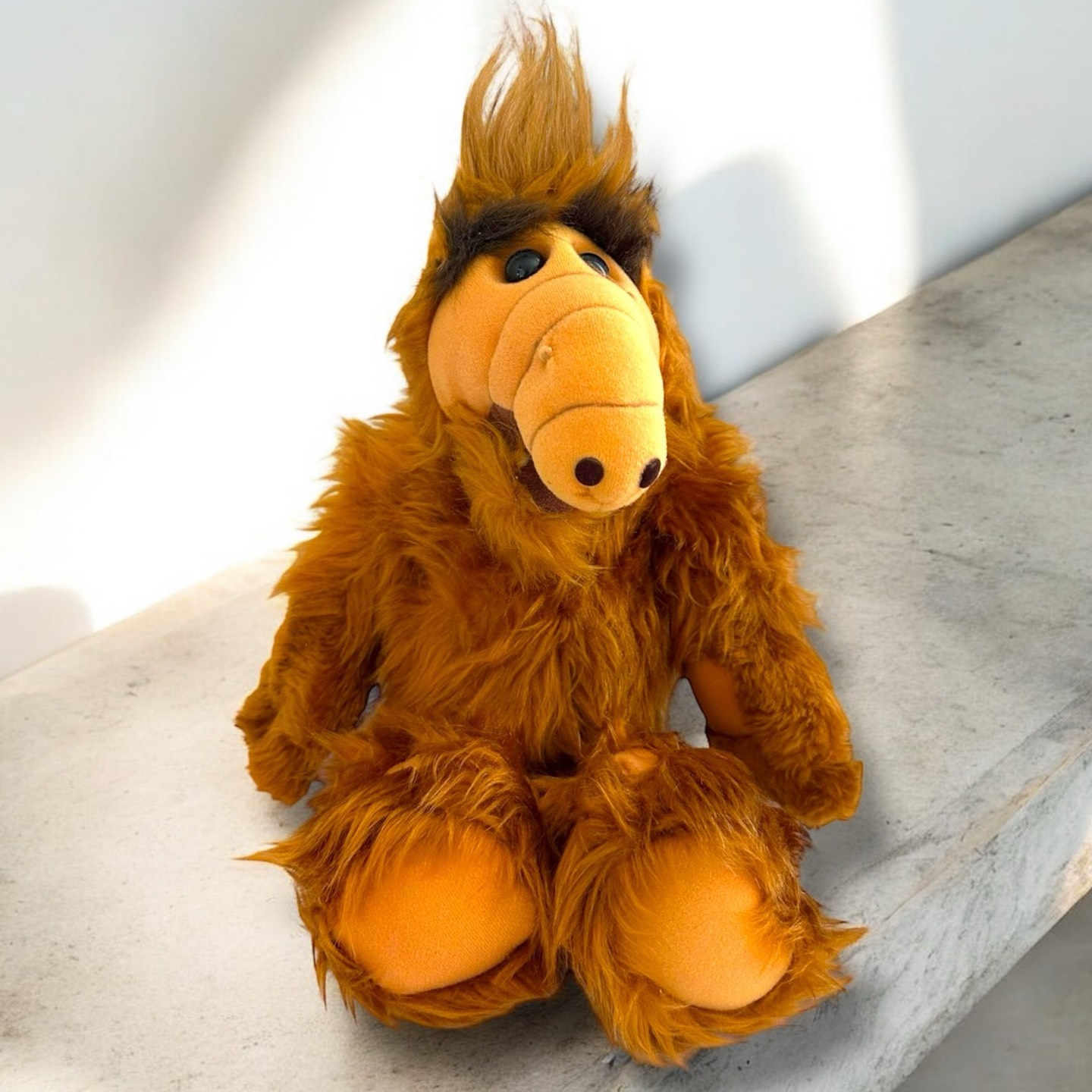 ALF Plush Doll Vintage 1986 Coleco Alien Productions Stuffed Animal TV ...