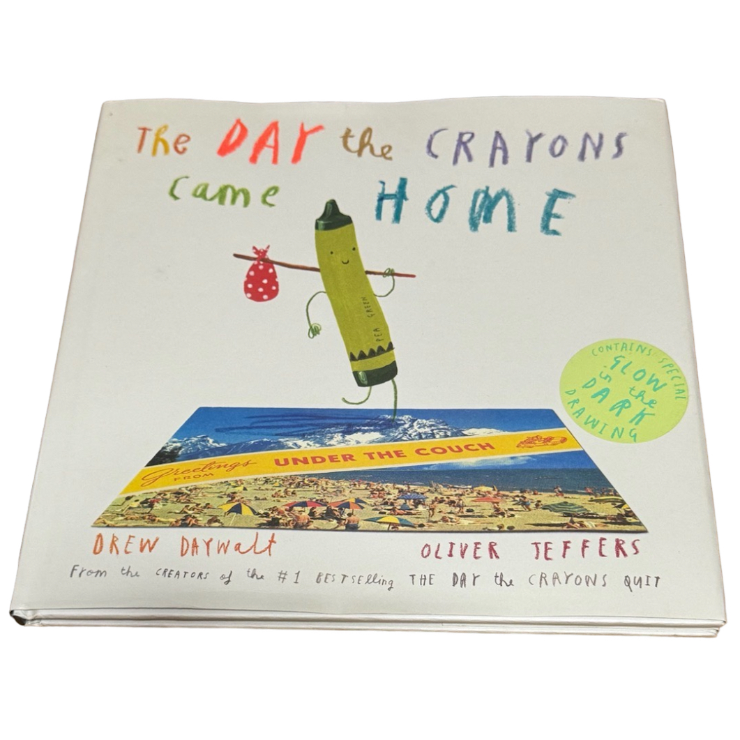 The Day The Crayons Came Home Book, Glow In The Dark Drawings