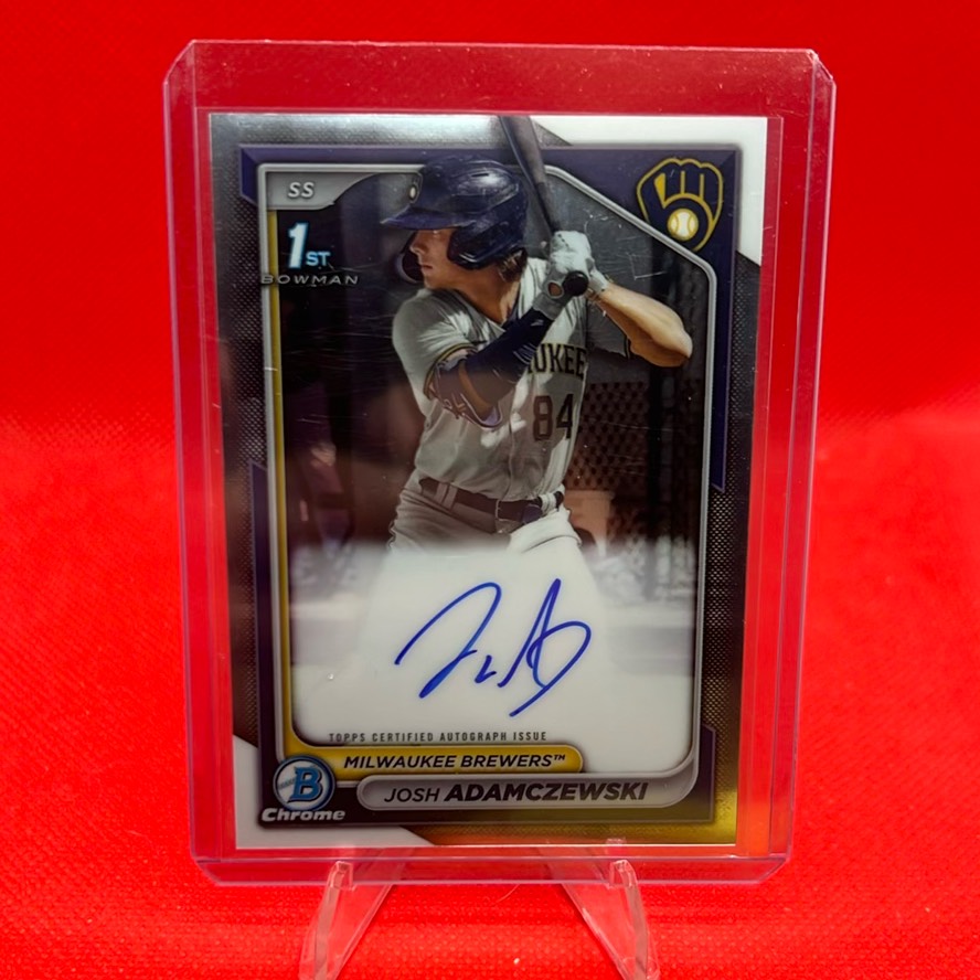 Josh Adamczewski 2024 Bowman Chrome Auto