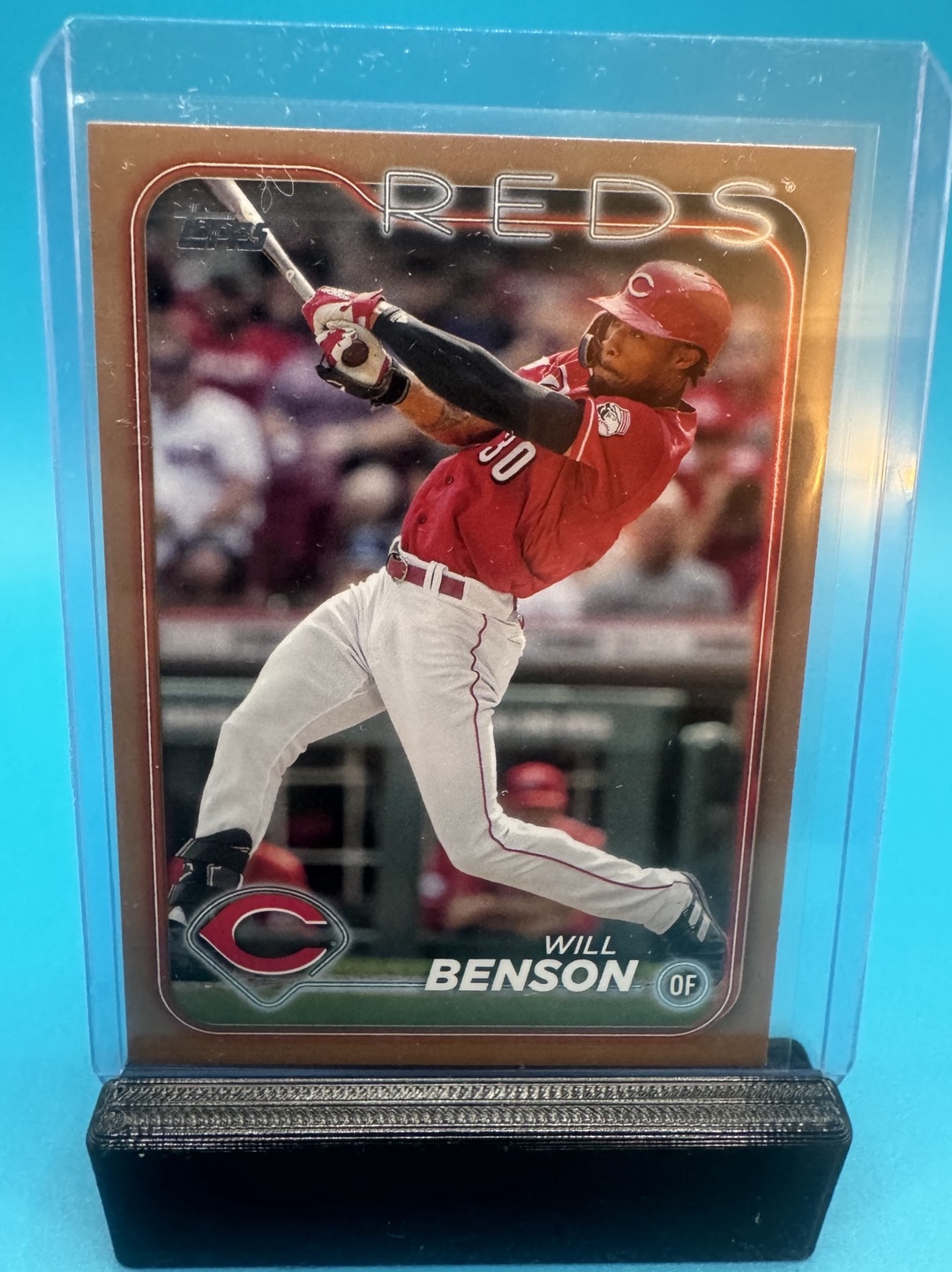 Will Benson Series 2 Gold /2024 Cincinnati Reds