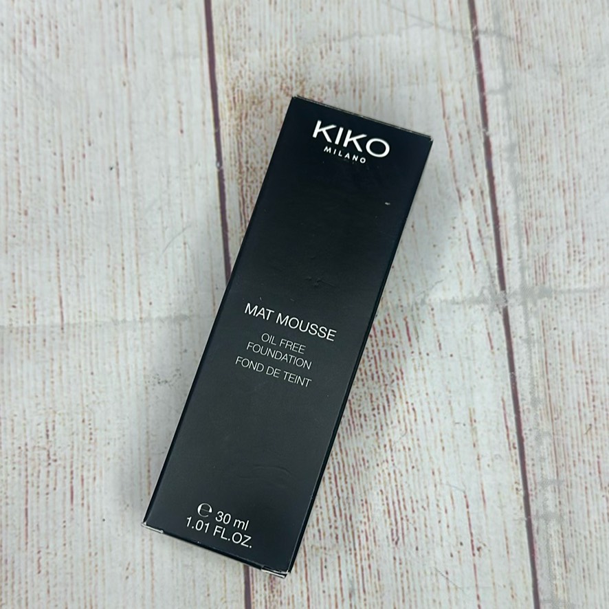 Kiko Mat Mousse Oil Free Foundation Warm Rose 40 - 1.01 Oz NEW NIB
