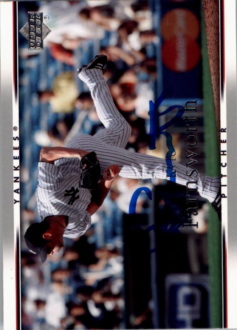 Kyle Farnsworth Signed New York Yankees 2007 Upper Deck #176